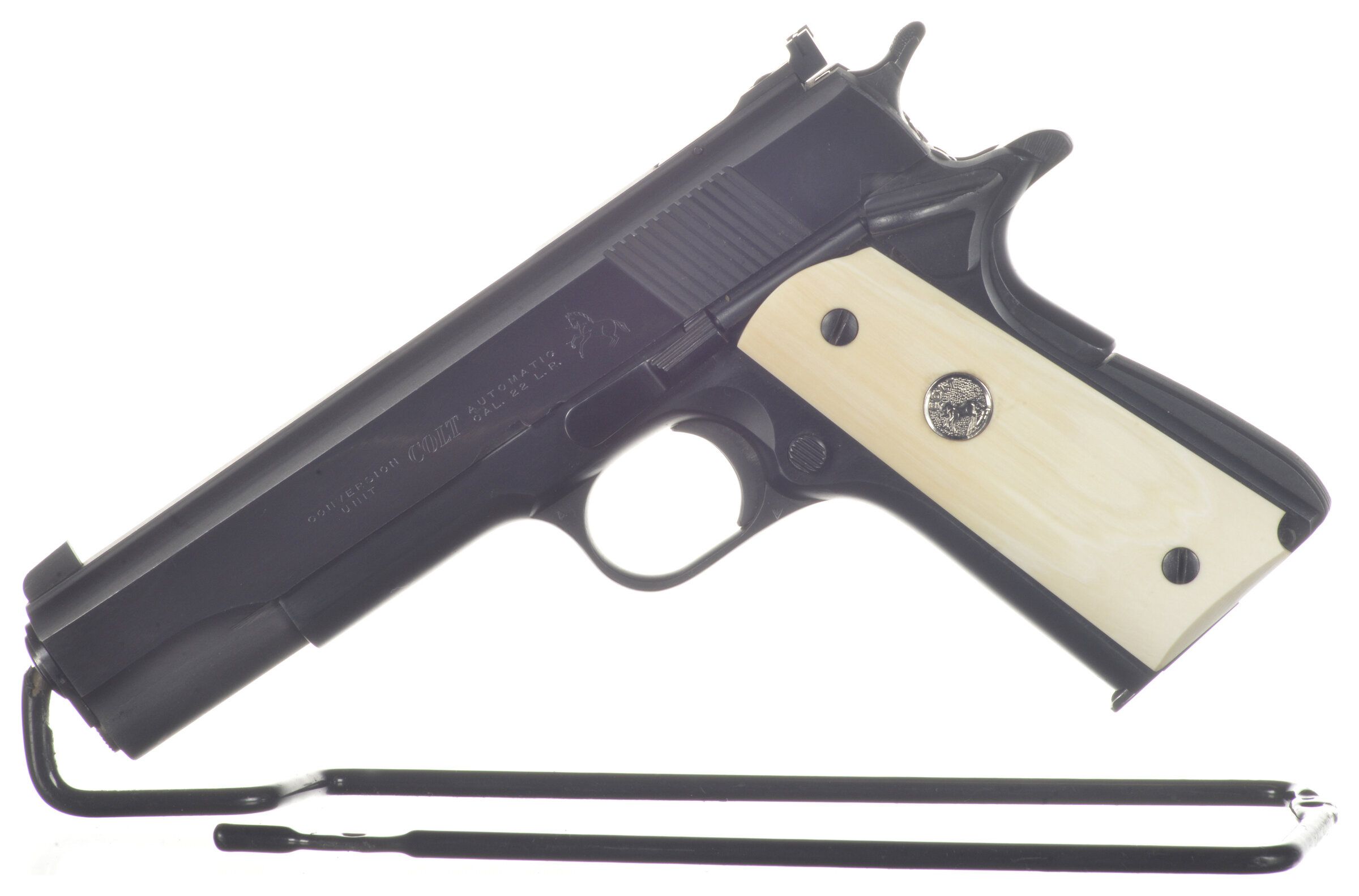 Colt Government Model Semi-Automatic .22 LR Conversion Pistol | Rock ...