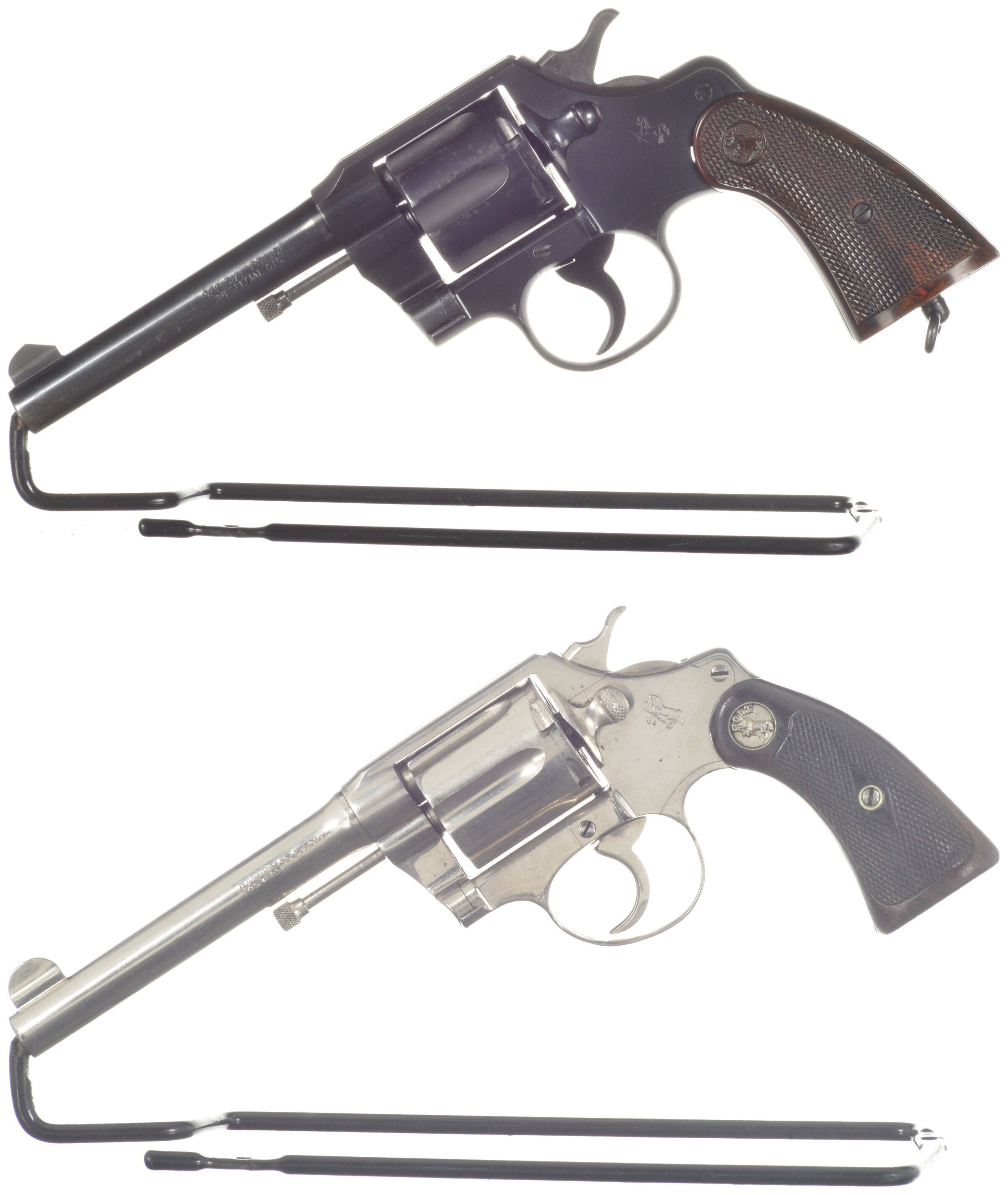 Two Colt .38 Special Double Action Revolvers | Rock Island Auction