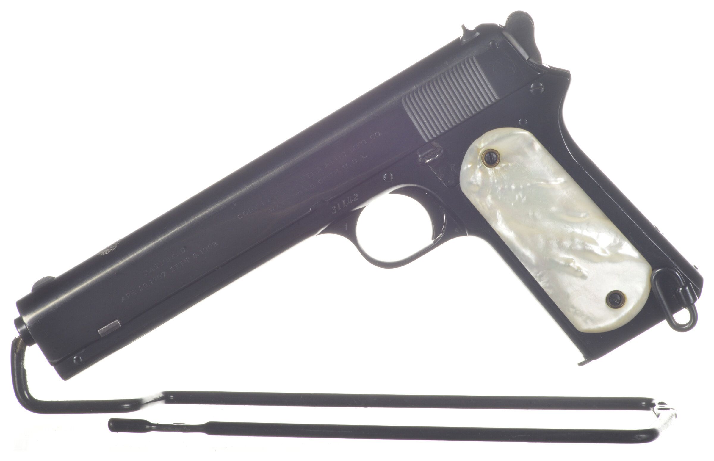 Documented Mexican Contract Colt Model 1902 Military Pistol | Rock ...