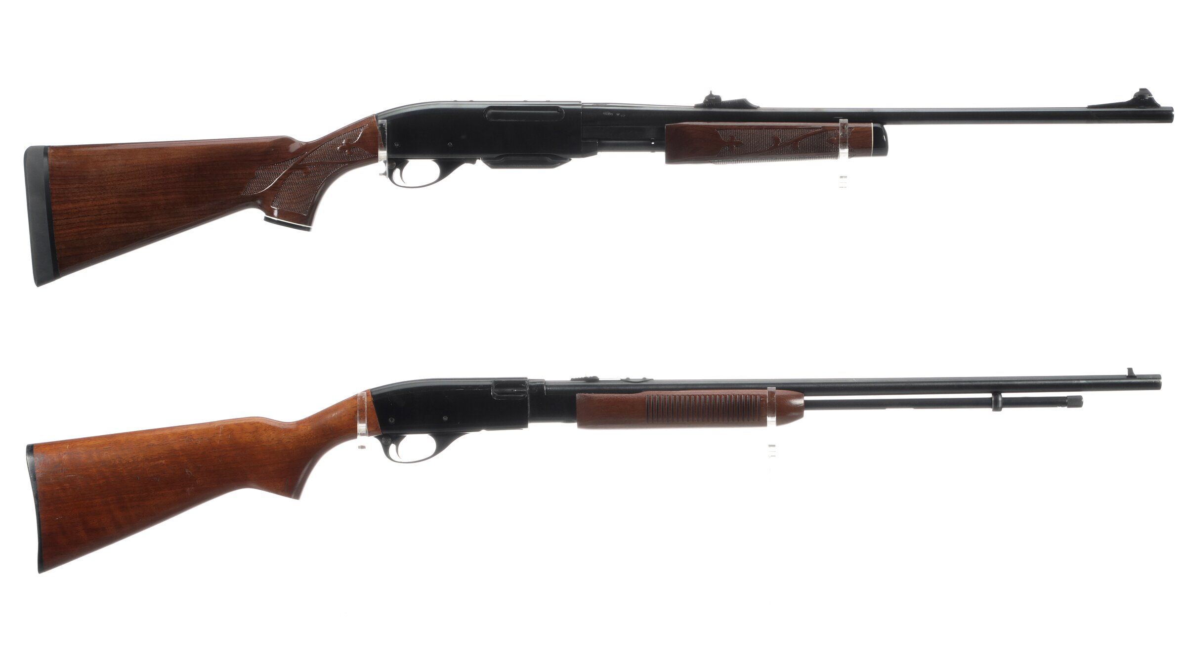 Two Remington Slide Action Rifles | Rock Island Auction