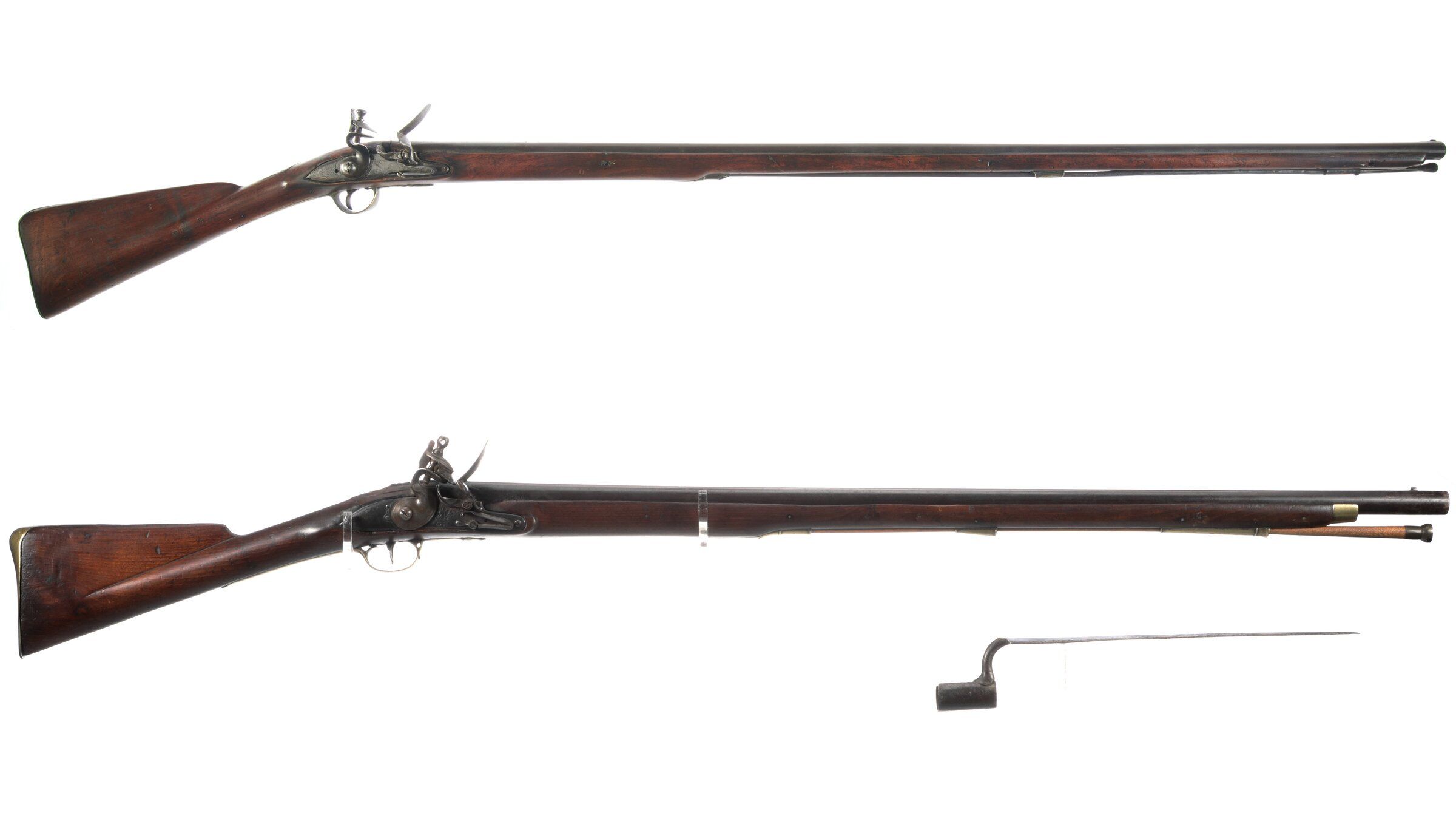 Two European Flintlock Long Arms | Rock Island Auction