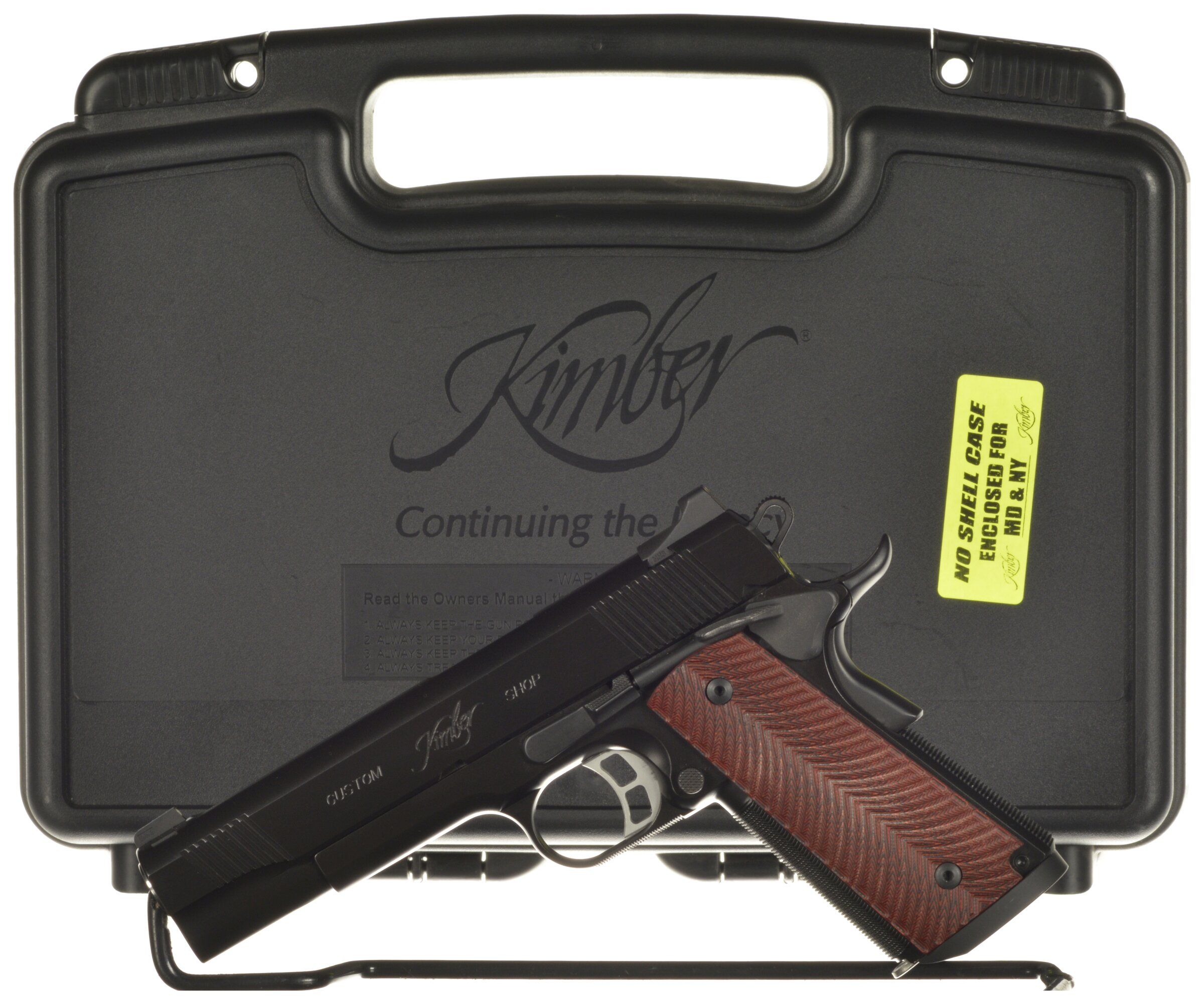 Kimber Custom Shop Gold Combat II Semi-Automatic Pistol | Rock Island ...