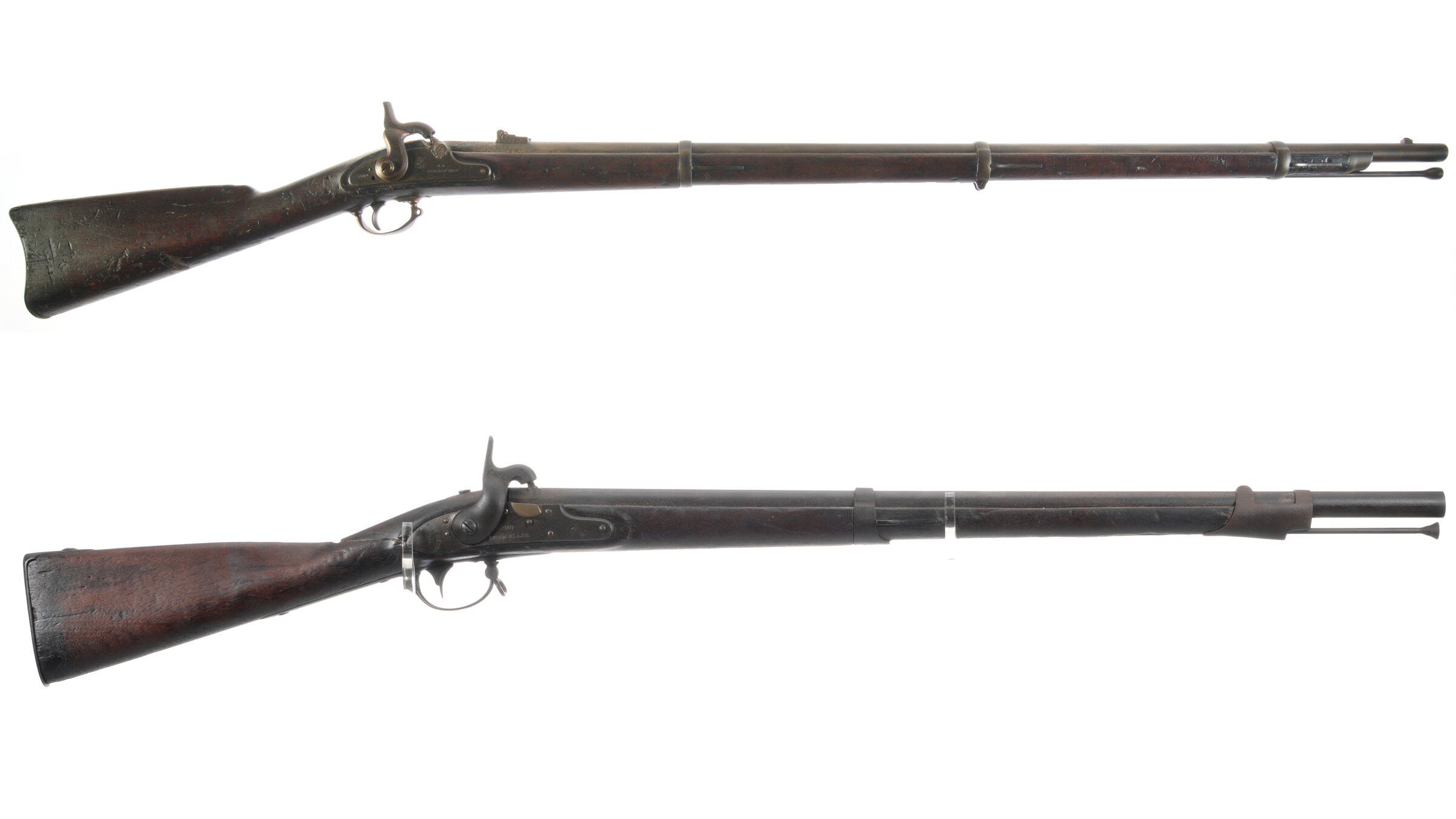 Two U.S. Martial Percussion Muskets | Rock Island Auction
