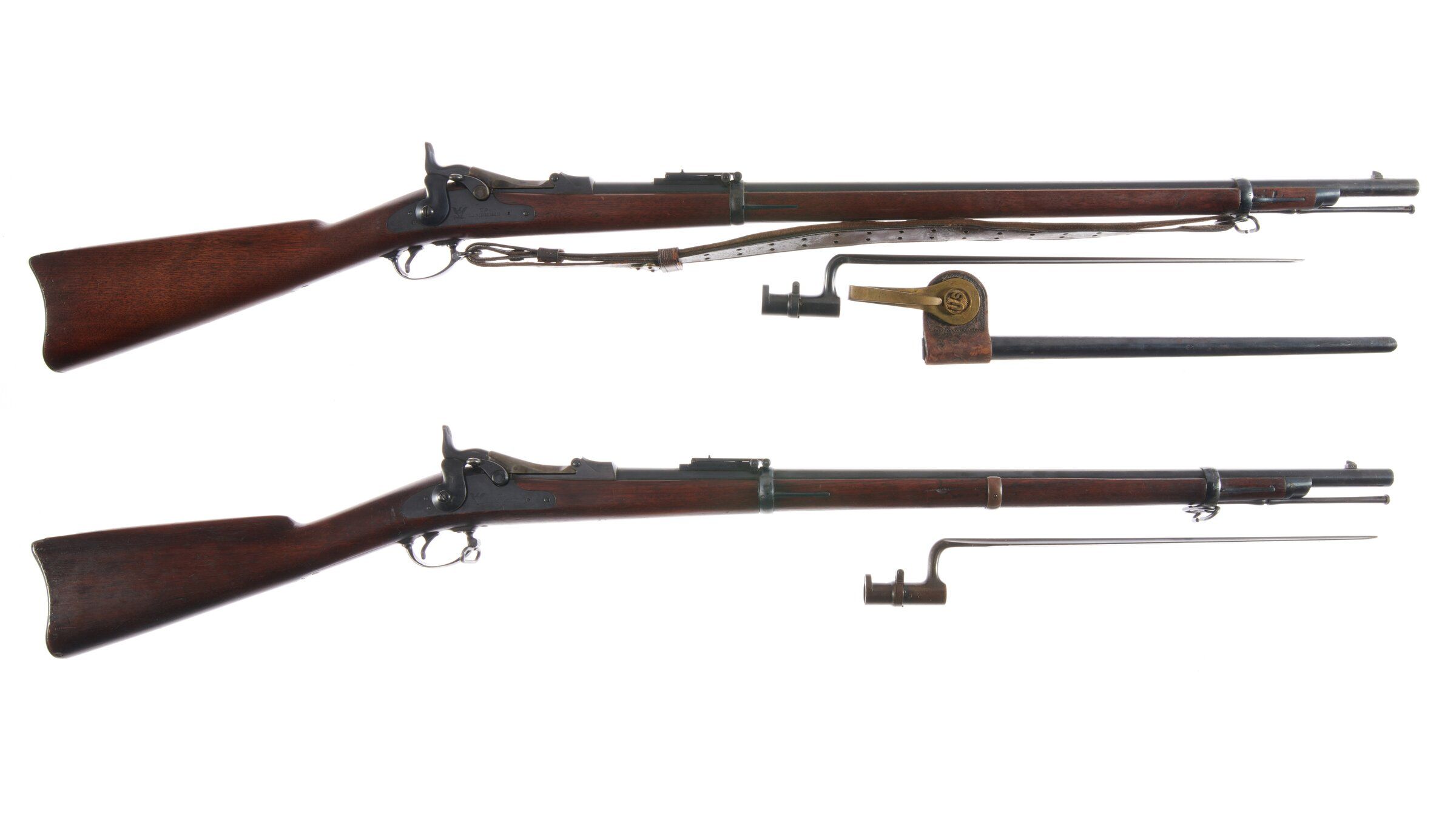 Two U.S. Springfield Model 1884 Trapdoor Rifles | Rock Island Auction