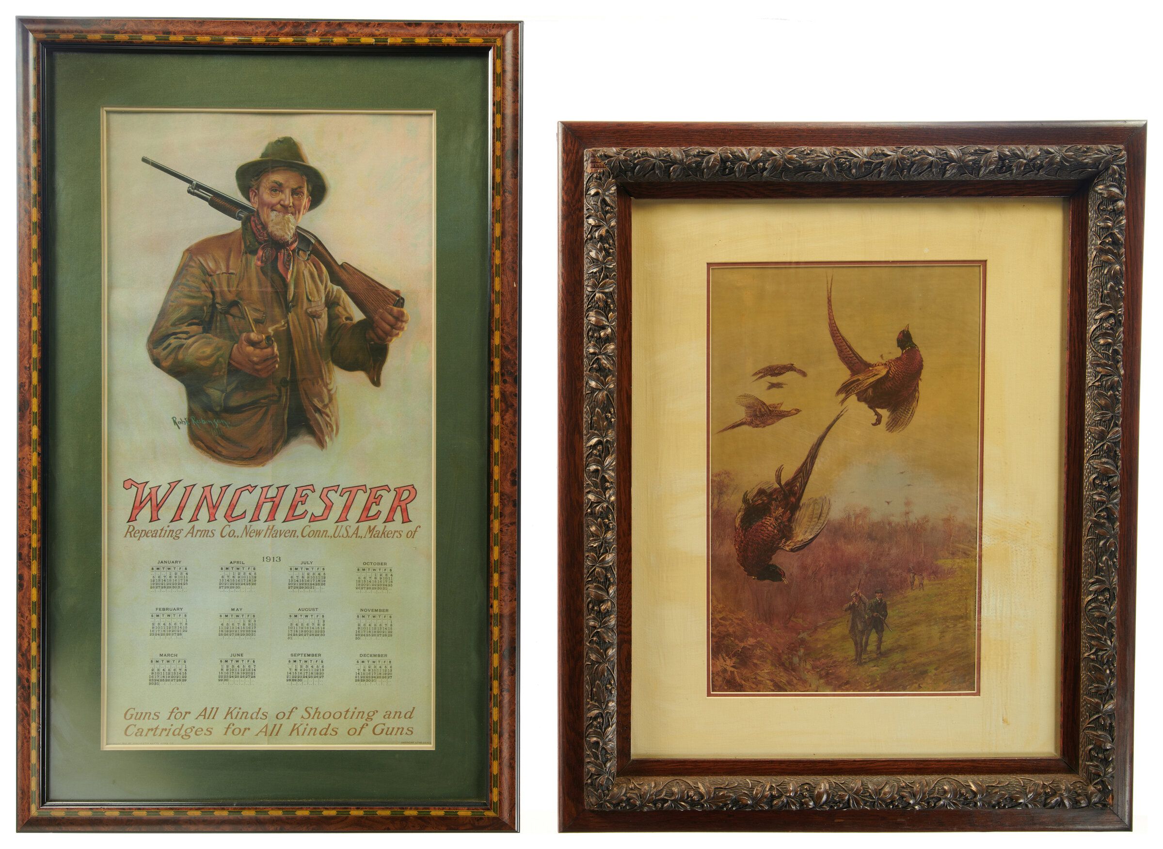 Two Framed Prints by Blink and Robinson | Rock Island Auction