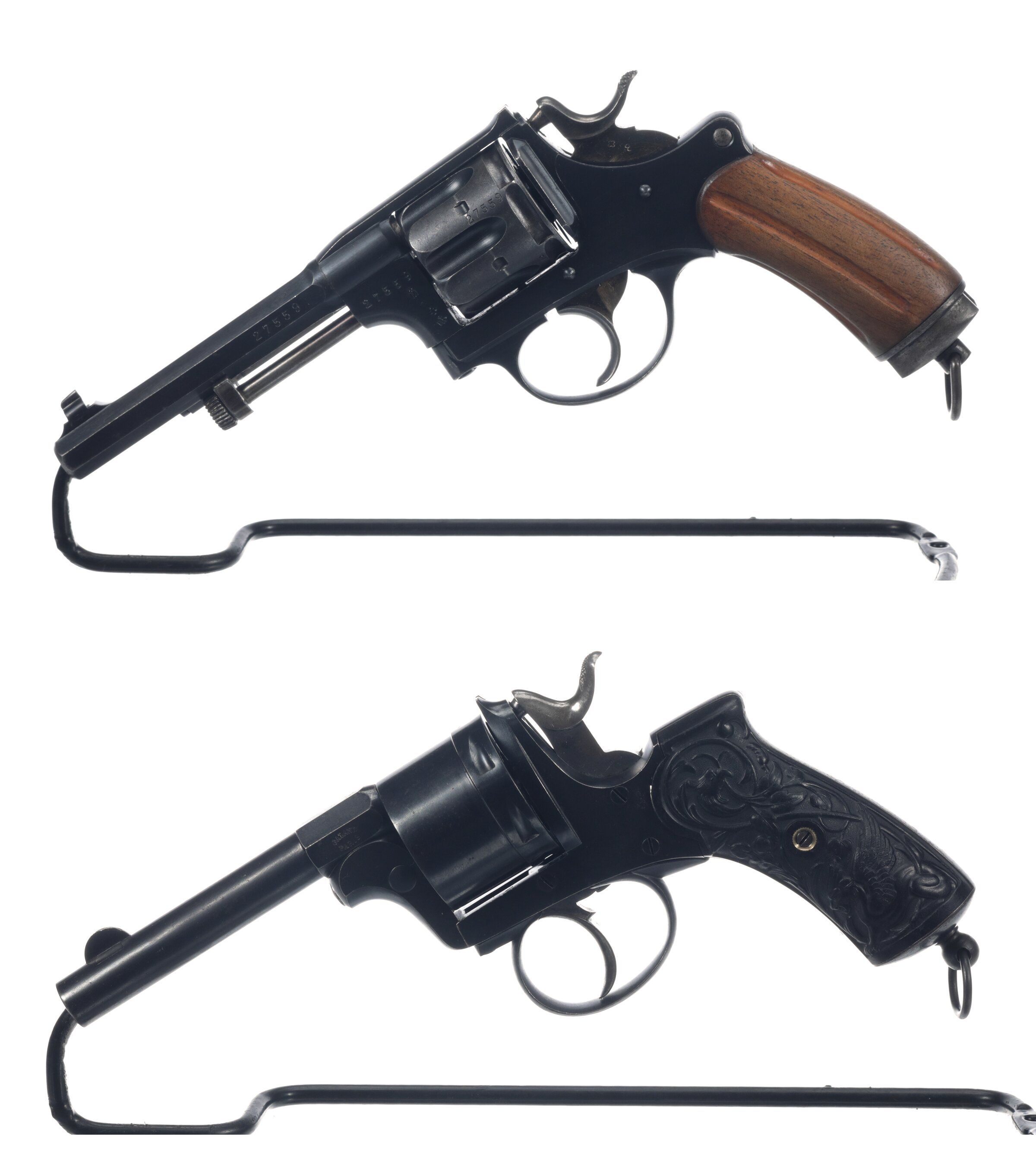 Two European Double Action Revolvers | Rock Island Auction
