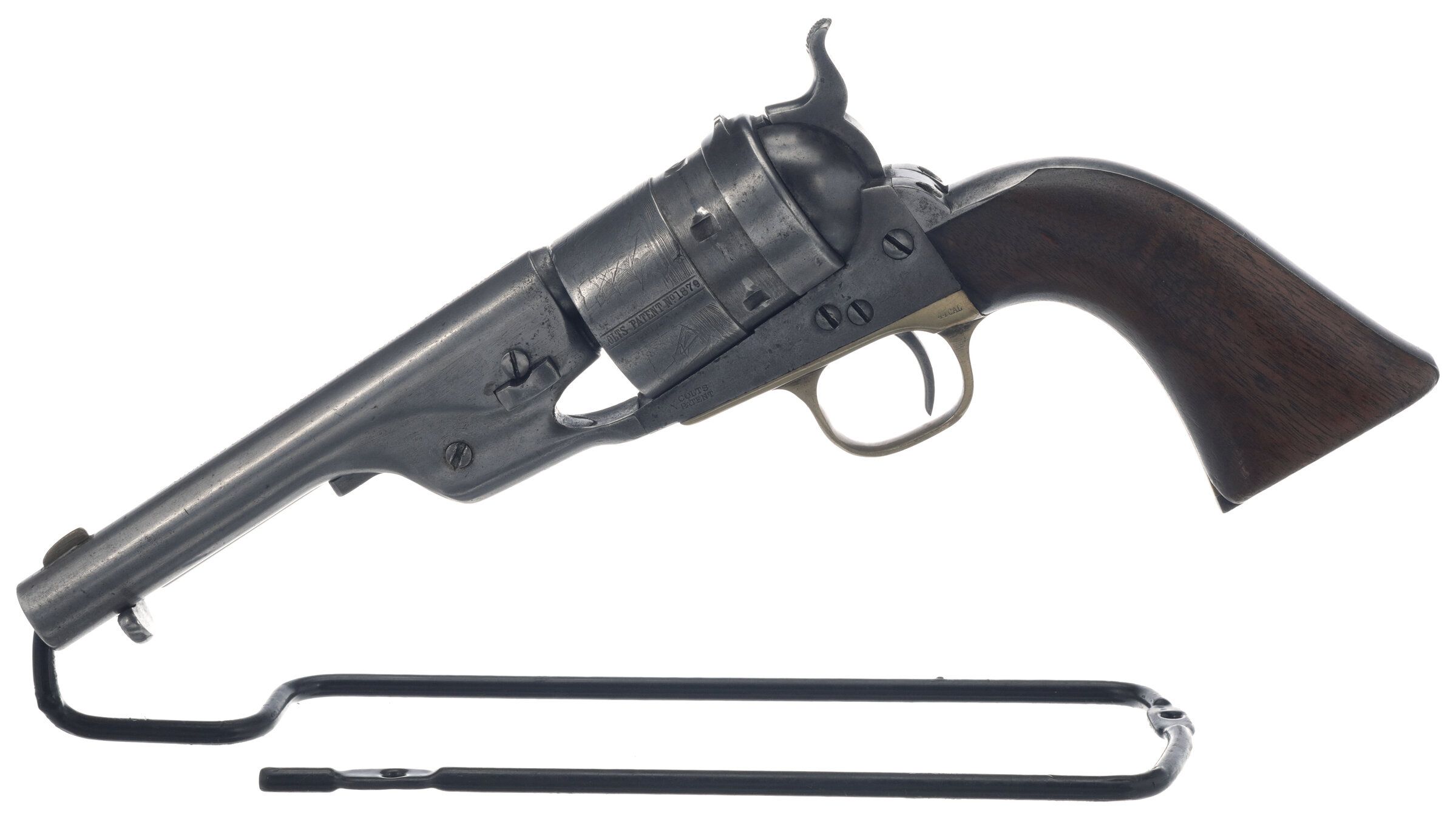 Colt Model 1860 Army Richards Conversion Single Action Revolver | Rock ...