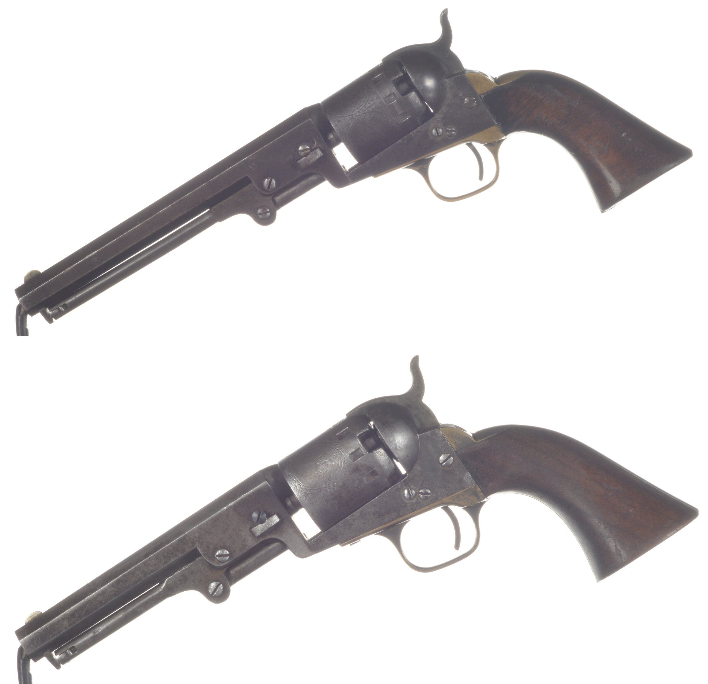 Two Manhattan Firearms Co. .36 Caliber Percussion Revolvers | Rock ...