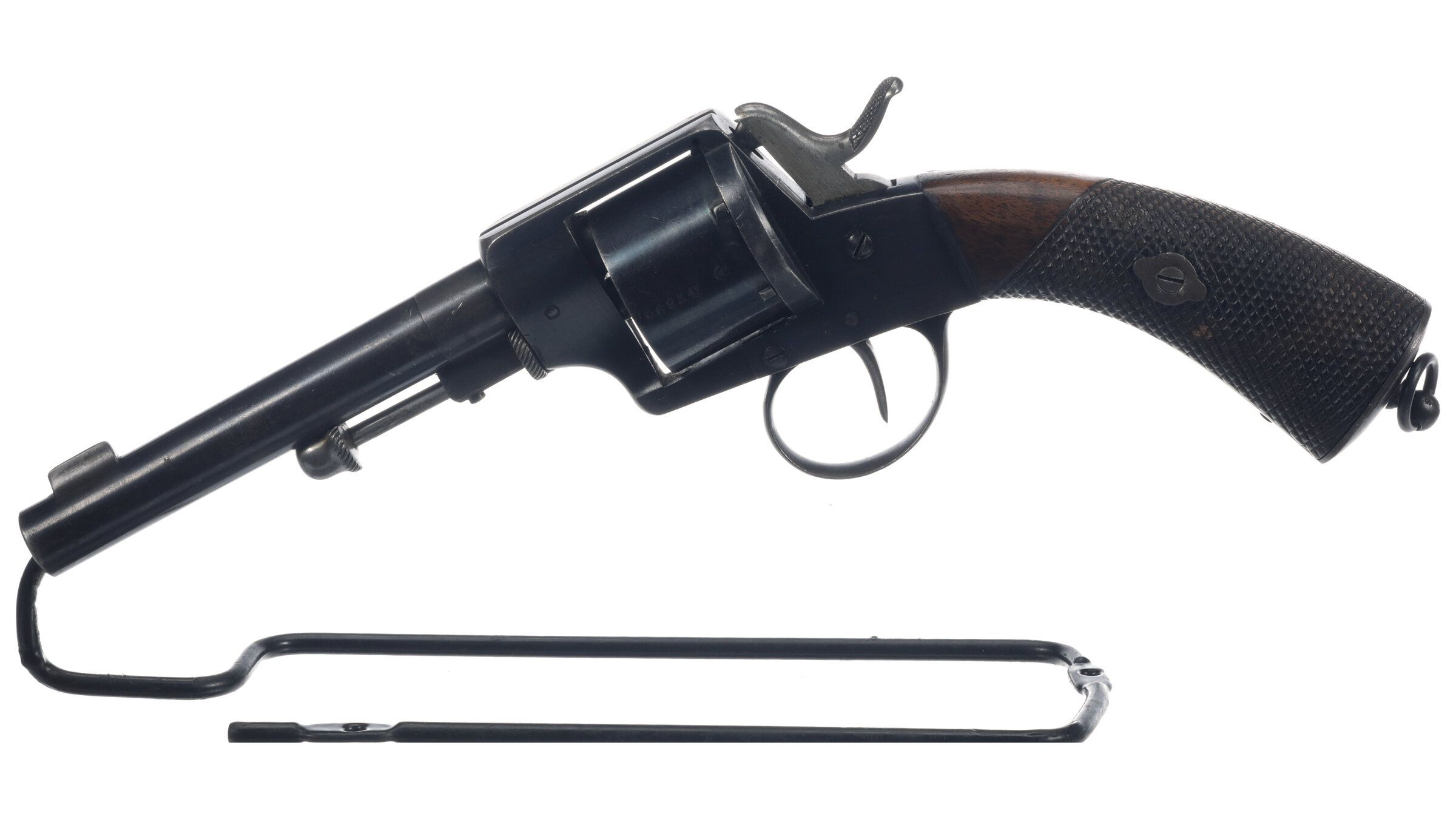 A. Francotte Swedish Model 1871 Single Action Service Revolver | Rock ...