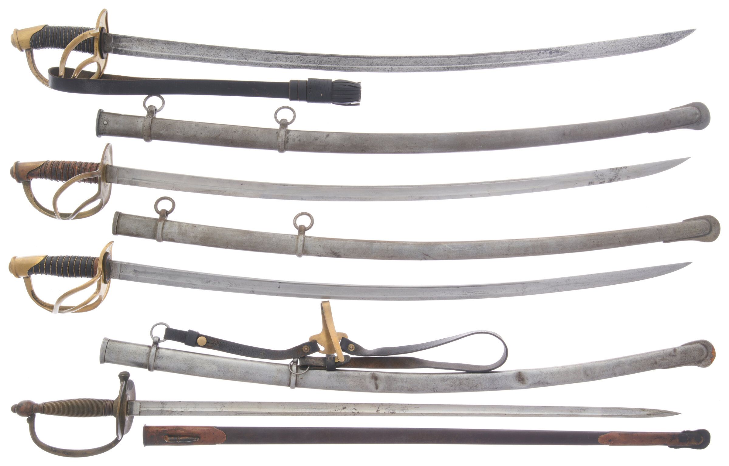 Four American Pattern Military Swords | Rock Island Auction