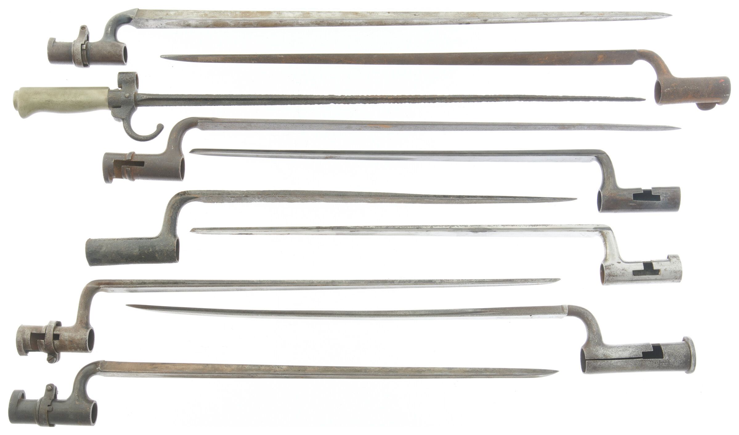 Large Assortment of Antique Bayonets | Rock Island Auction