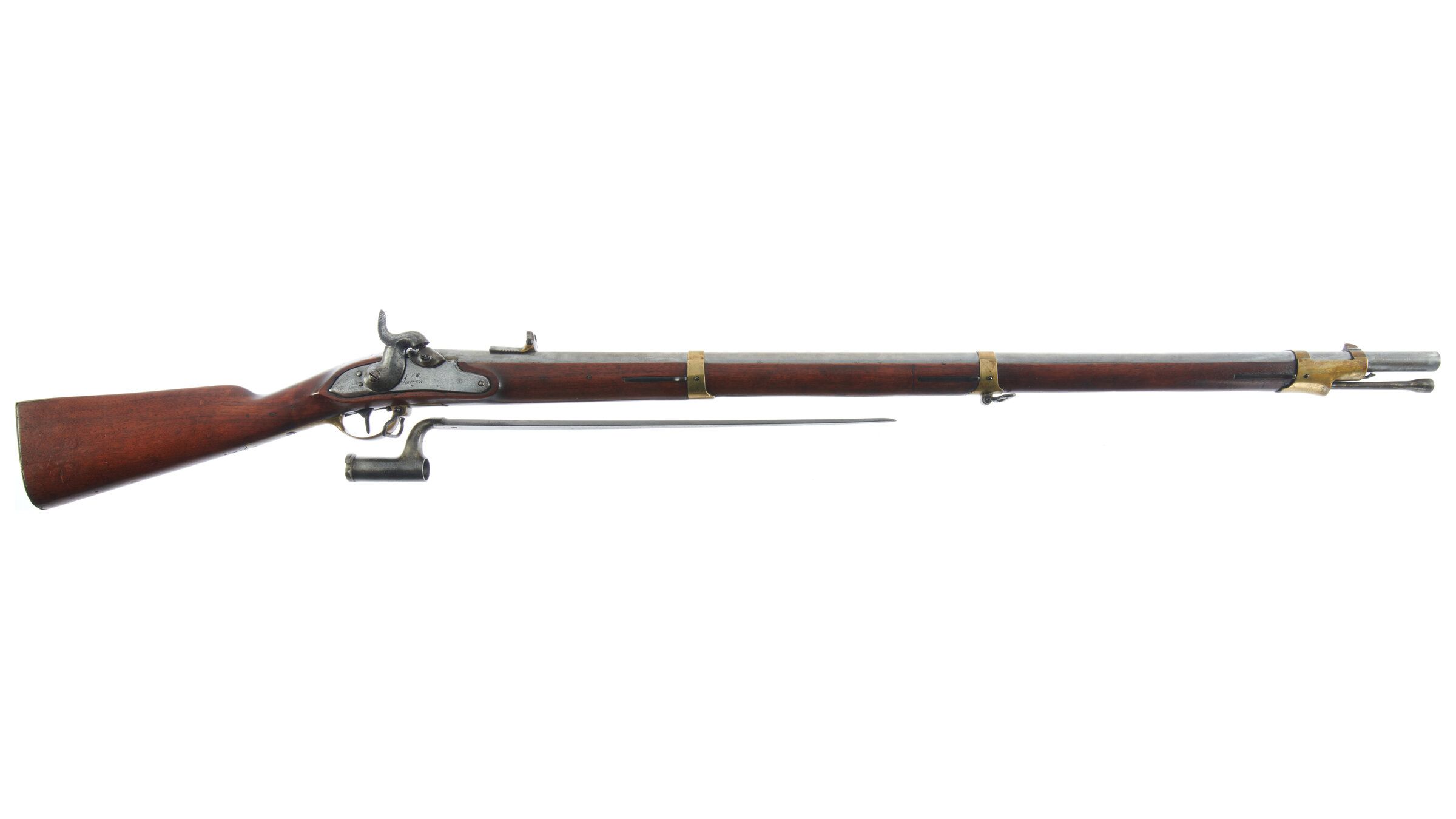 Prussian Model 1809 Conversion Rifled Musket with Bayonet | Rock Island ...