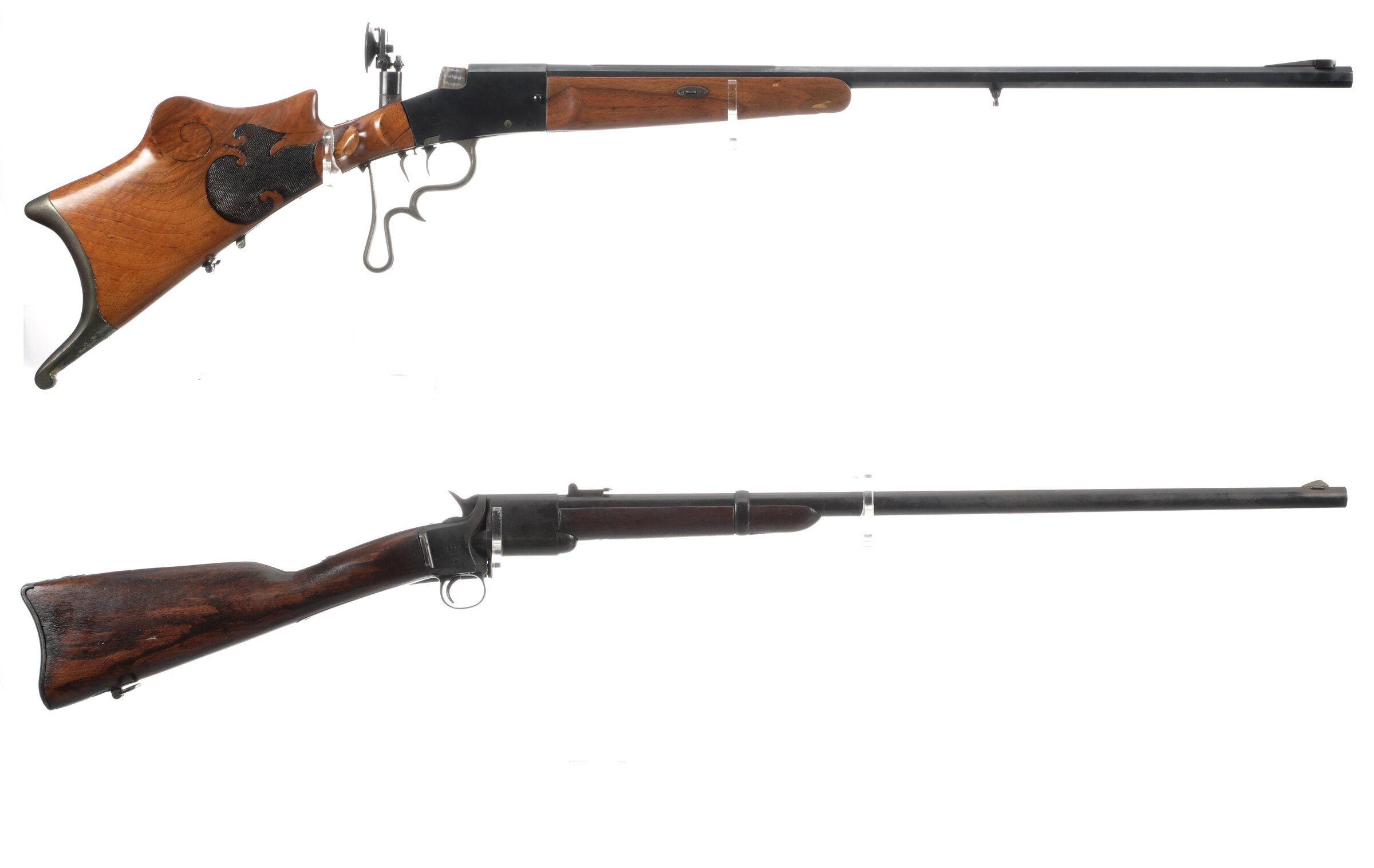 Two Rifles | Rock Island Auction