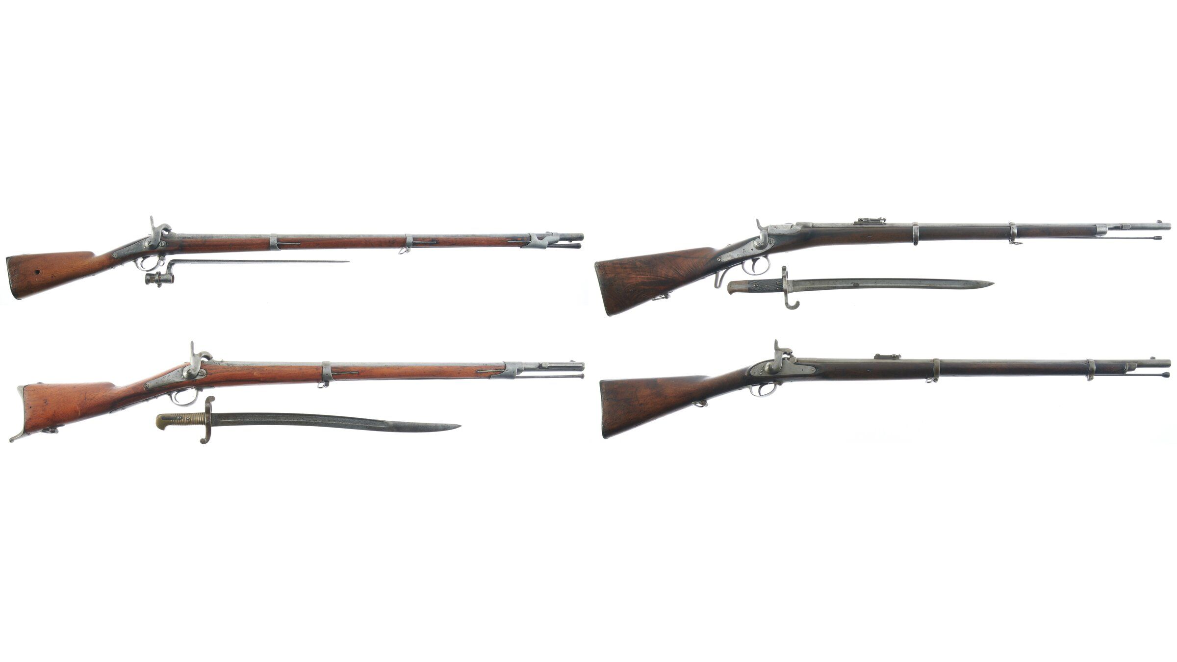 Four Antique European Military Long Guns | Rock Island Auction