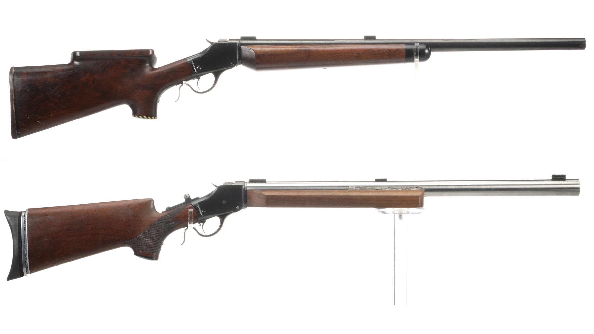 Two Winchester Model 1885 High Wall Target Rifles | Rock Island Auction