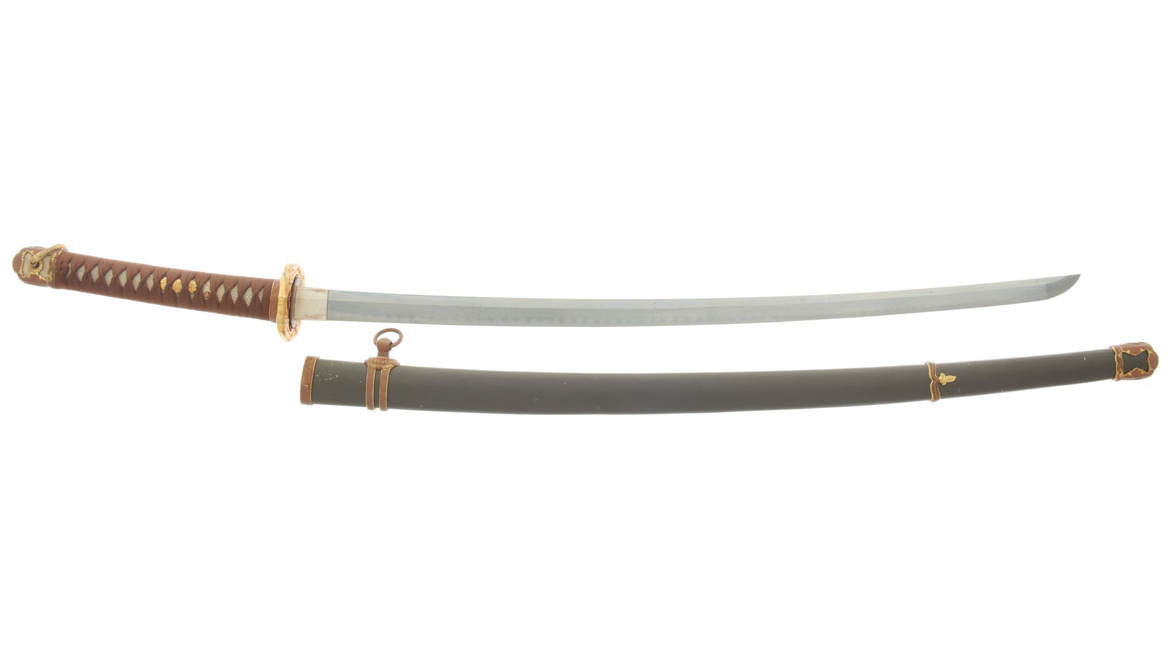 Fine Japanese Sword with Shin Gunto Fittings | Rock Island Auction