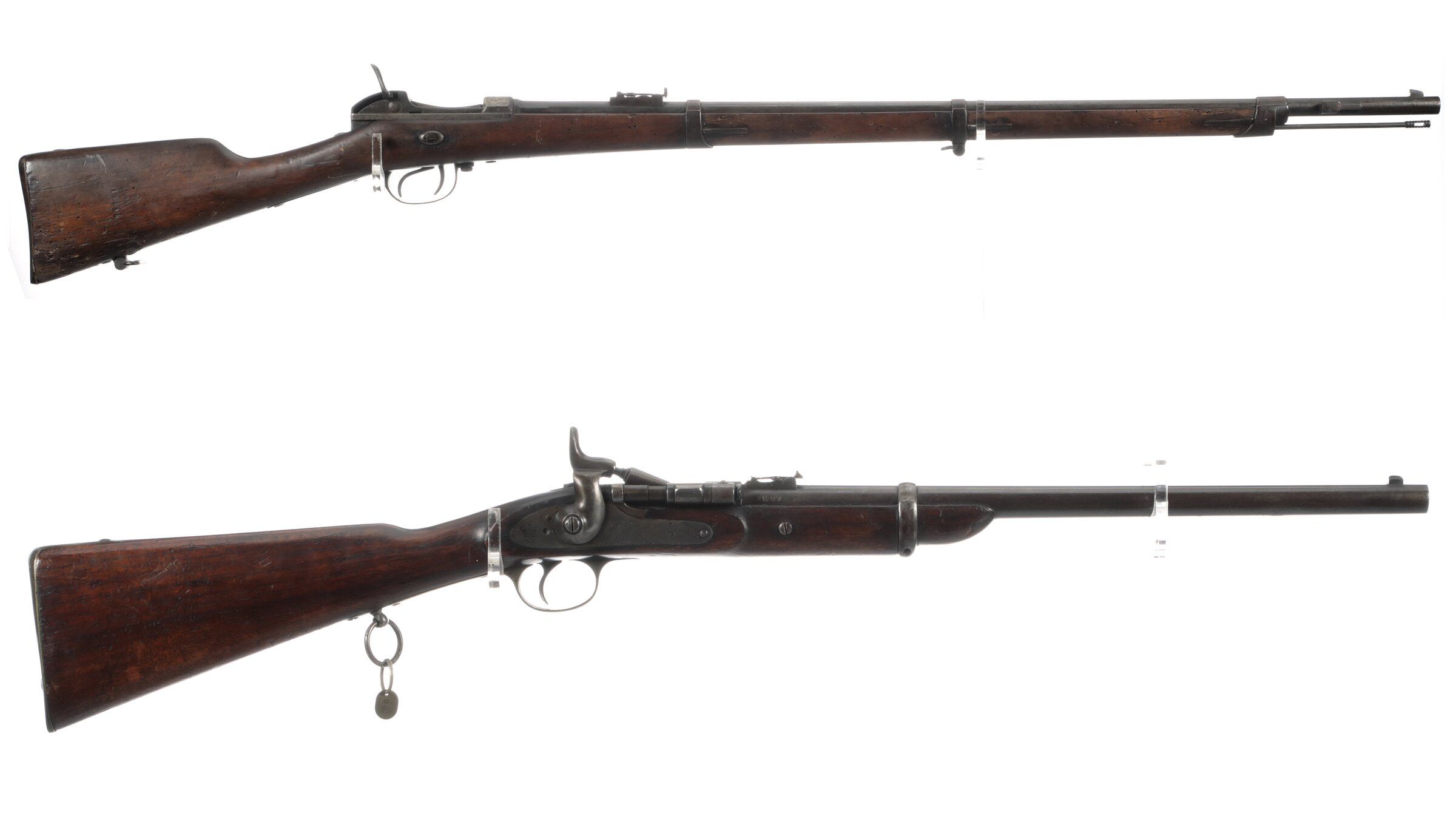 Two Antique Breech Loading Military Long Guns | Rock Island Auction