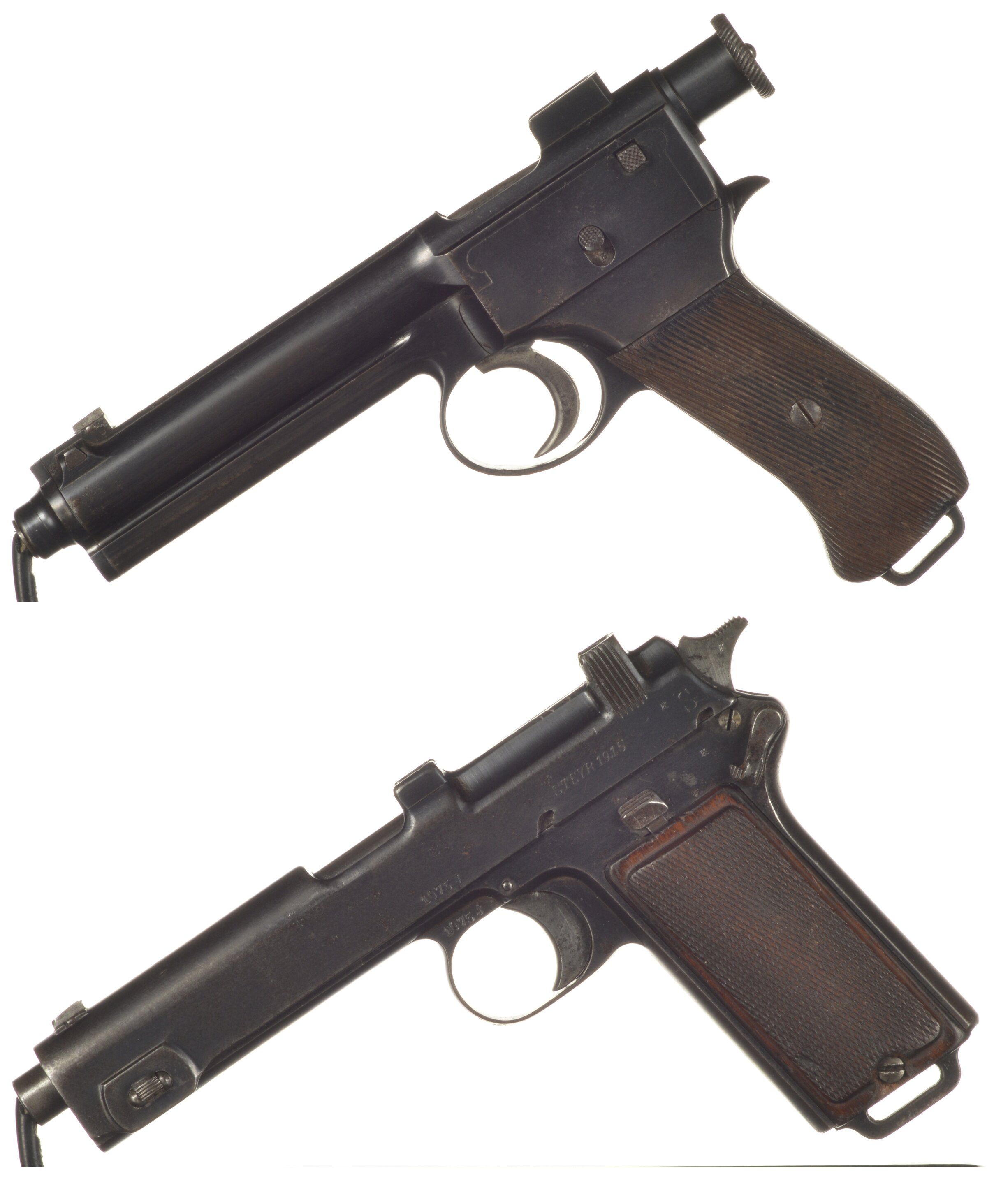Two Austrian Military Pattern Semi-Automatic Pistols | Rock Island Auction