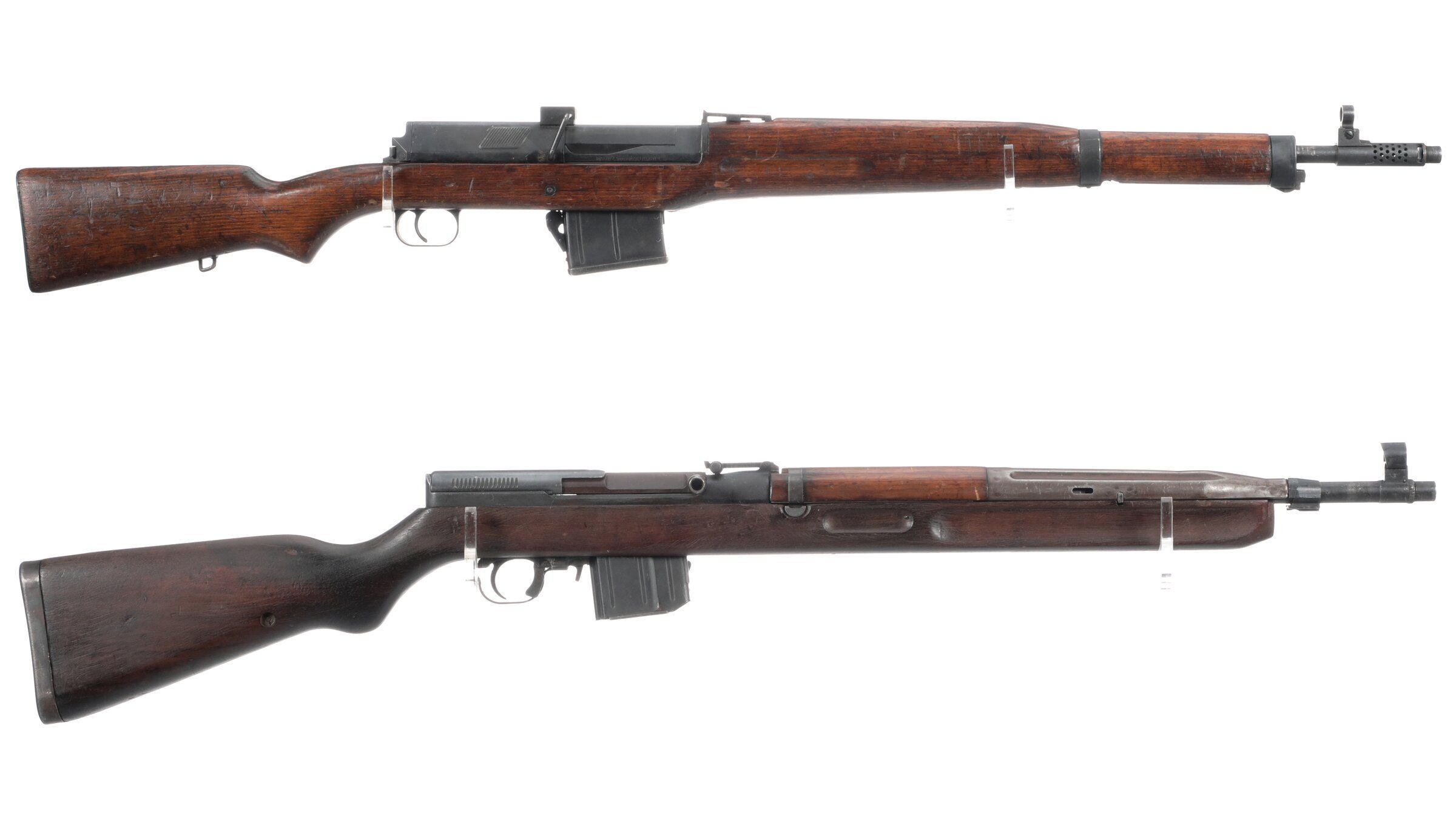 Two Semi-Automatic Military Rifles | Rock Island Auction