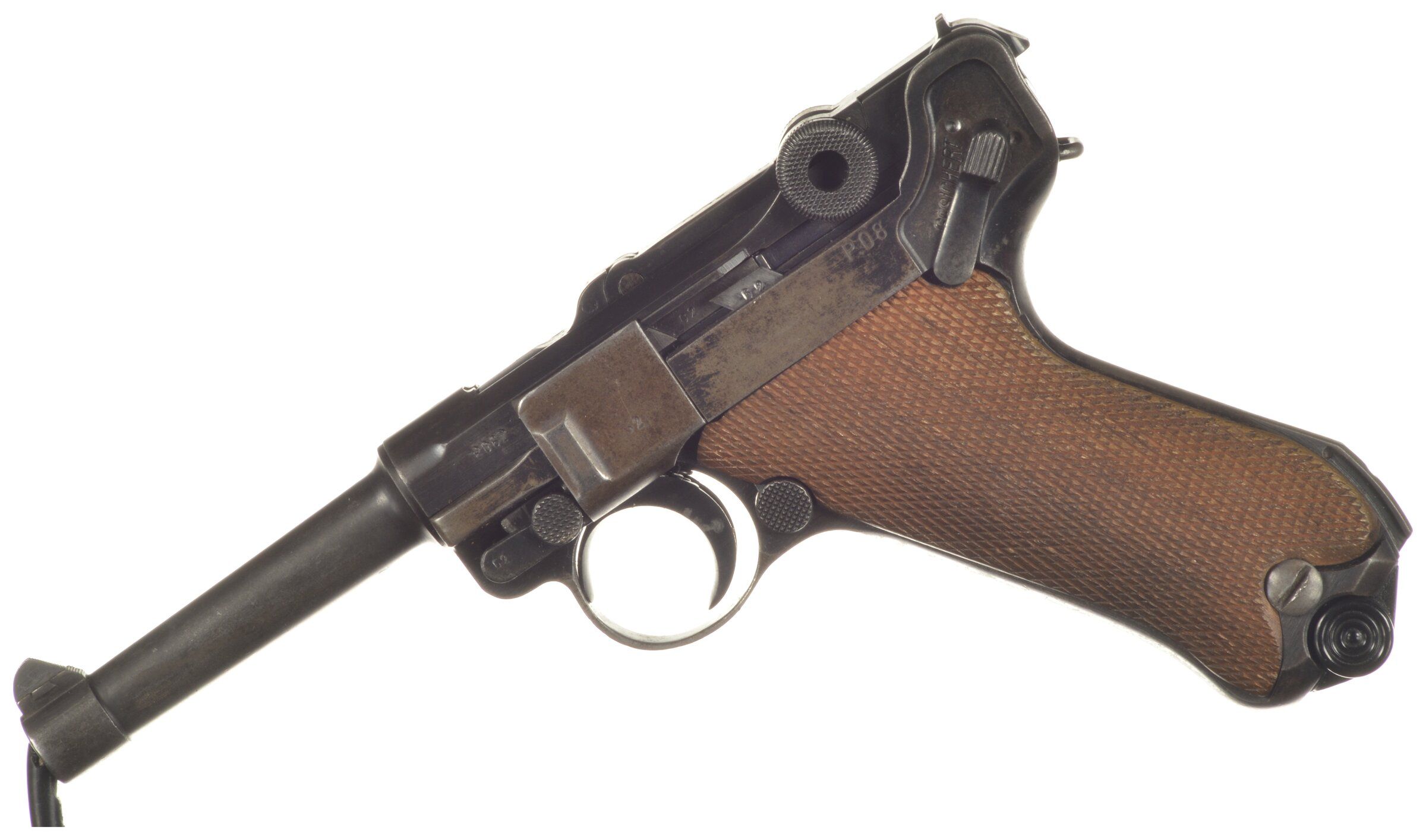Mauser "G" Date "S/42" Code P.08 Luger Semi-Automatic Pistol | Rock ...