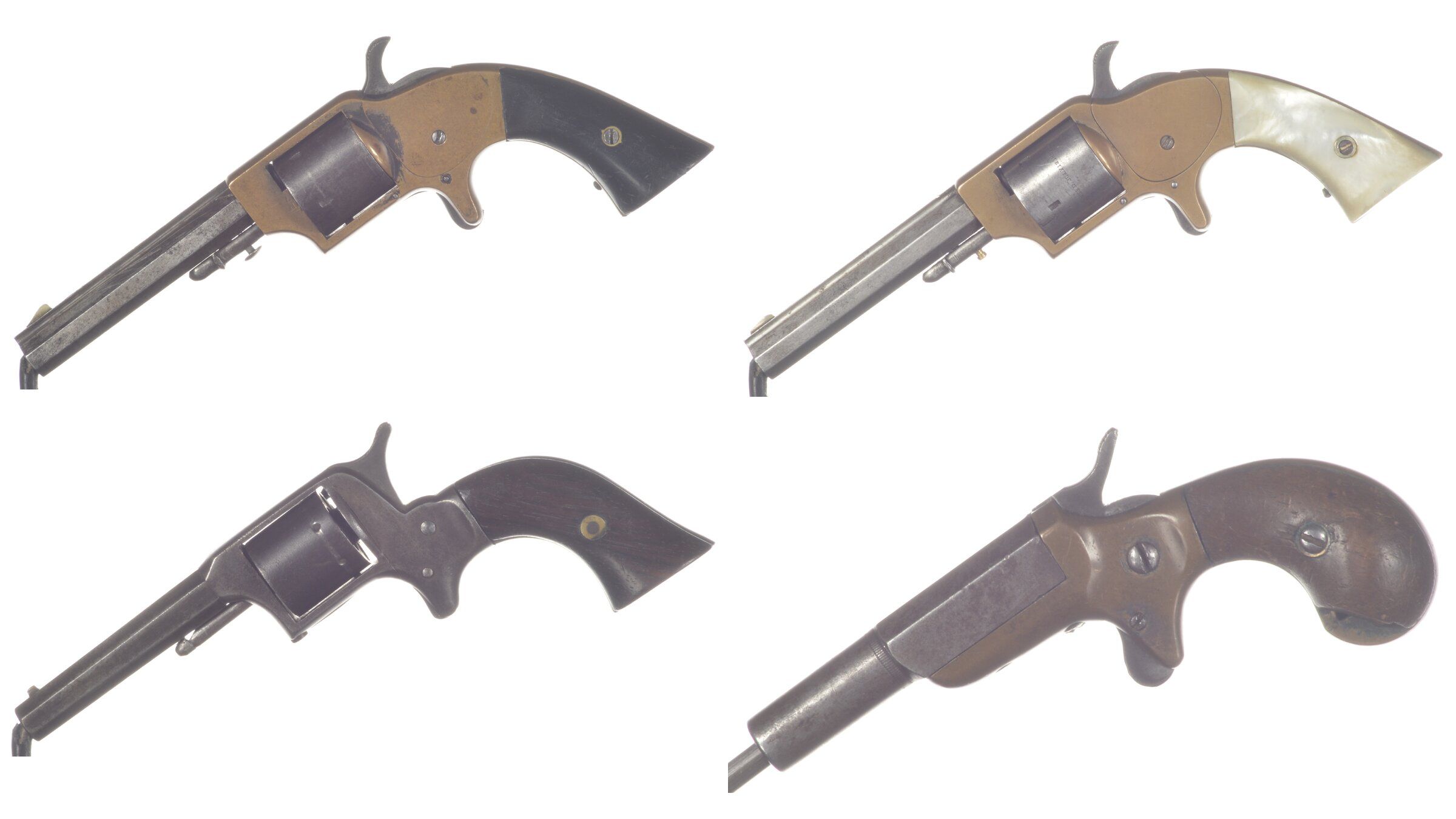 Four Antique American Handguns | Rock Island Auction