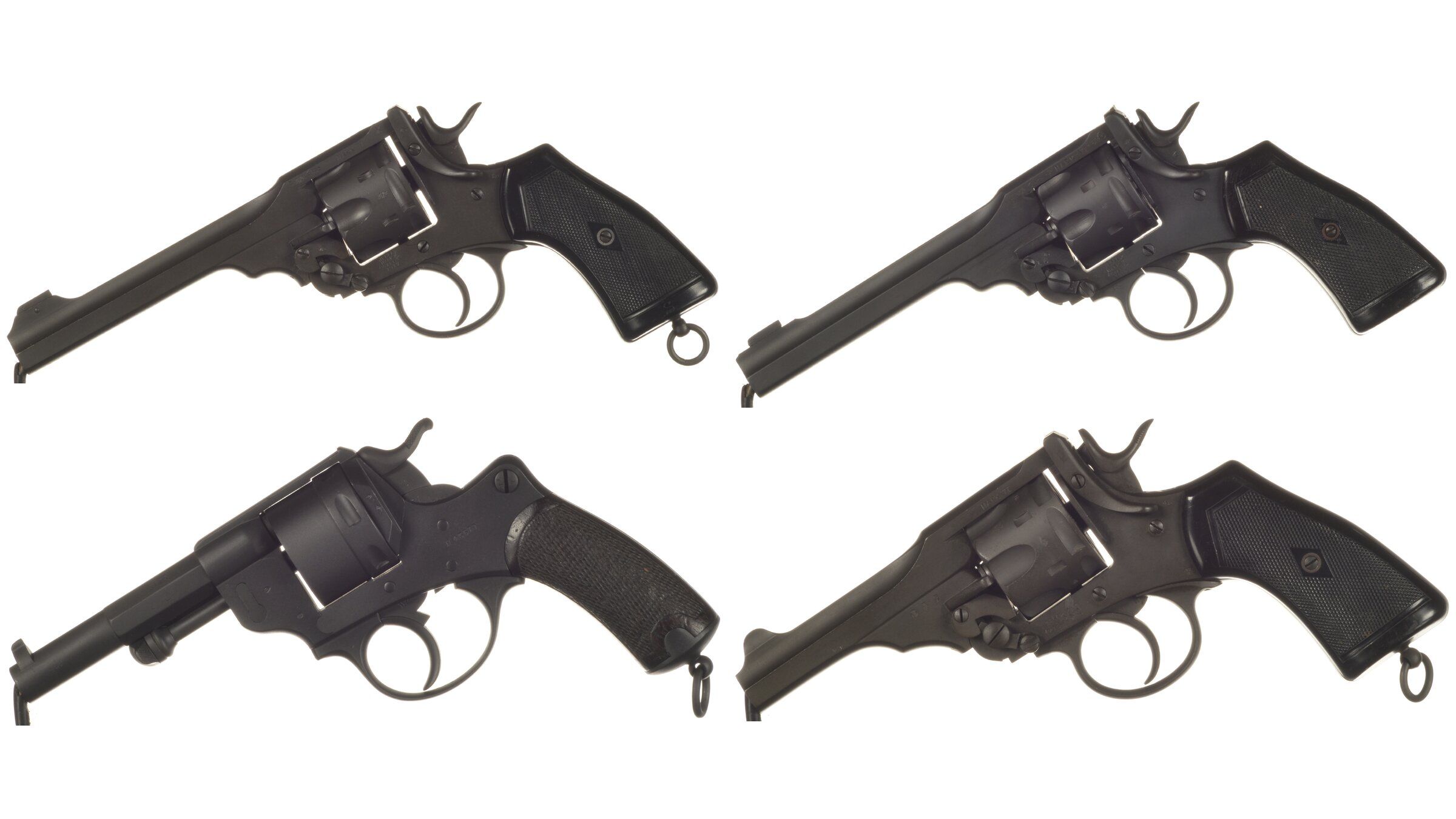 Four European Military Double Action Revolvers | Rock Island Auction