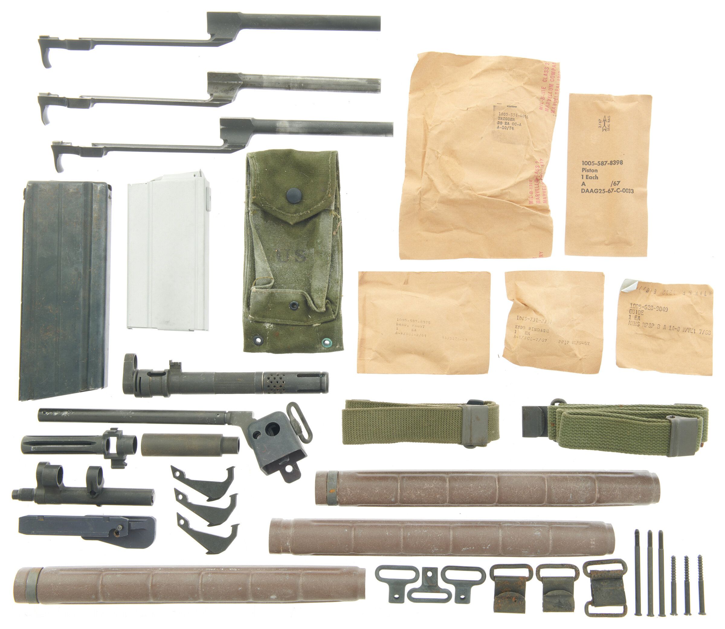 Large Grouping of Primarily M1/M1A Parts and Accessories | Rock Island ...