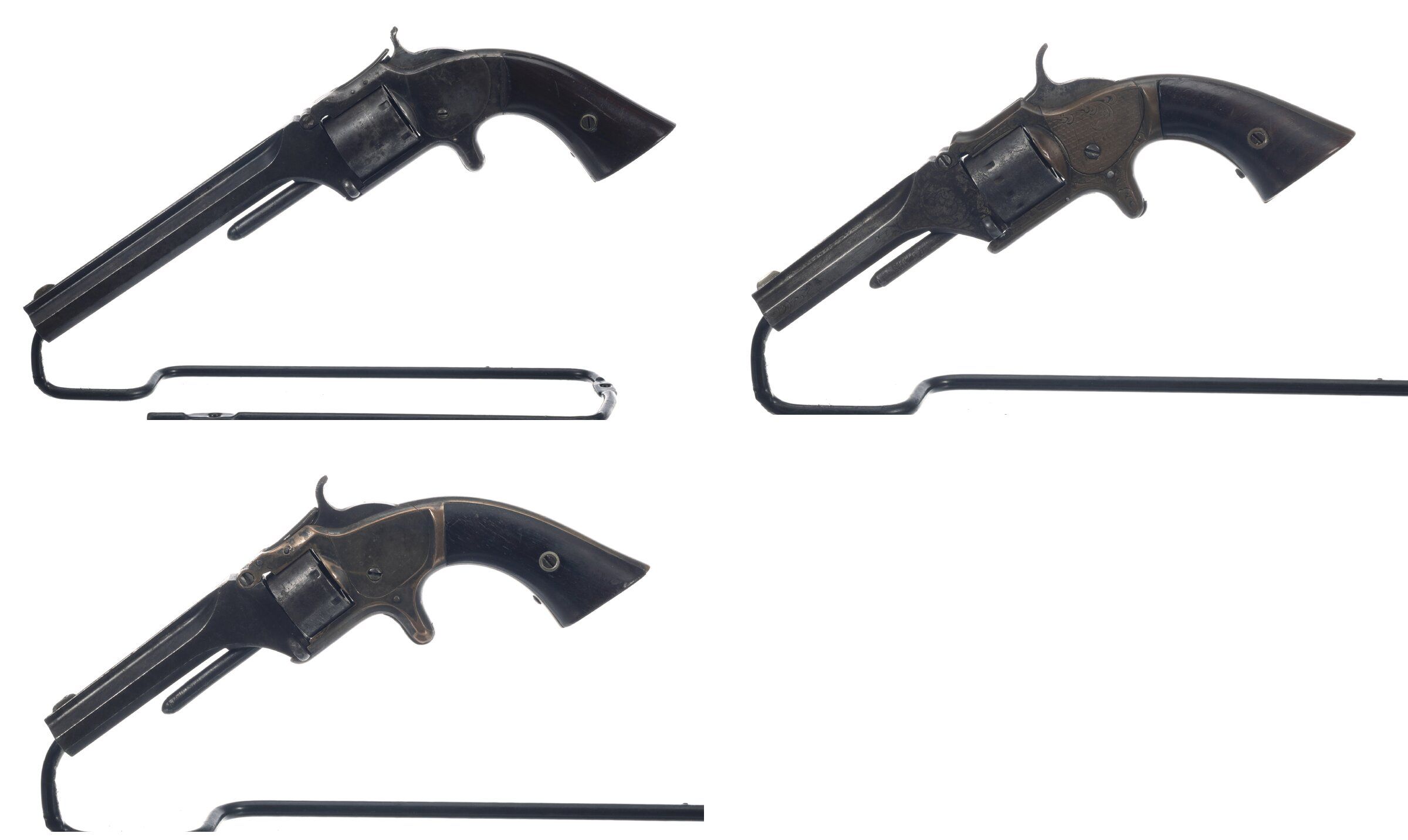 Three Antique American Spur Trigger Revolvers | Rock Island Auction