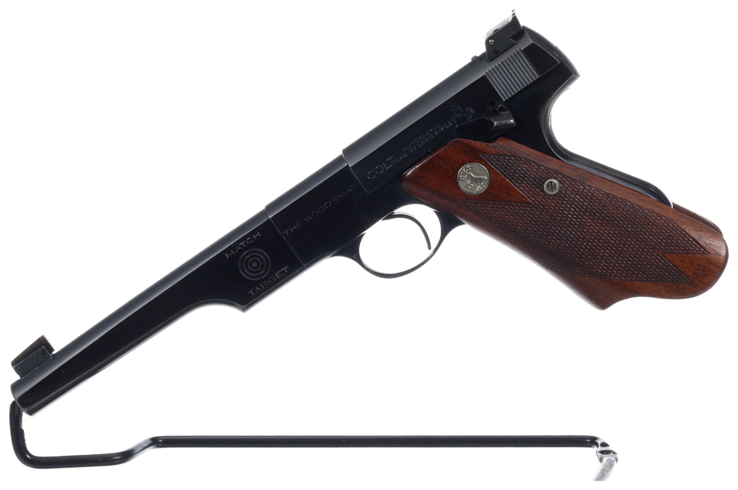 Pre-WWII Colt Woodsman Match Target Pistol with Extra Barrel | Rock ...