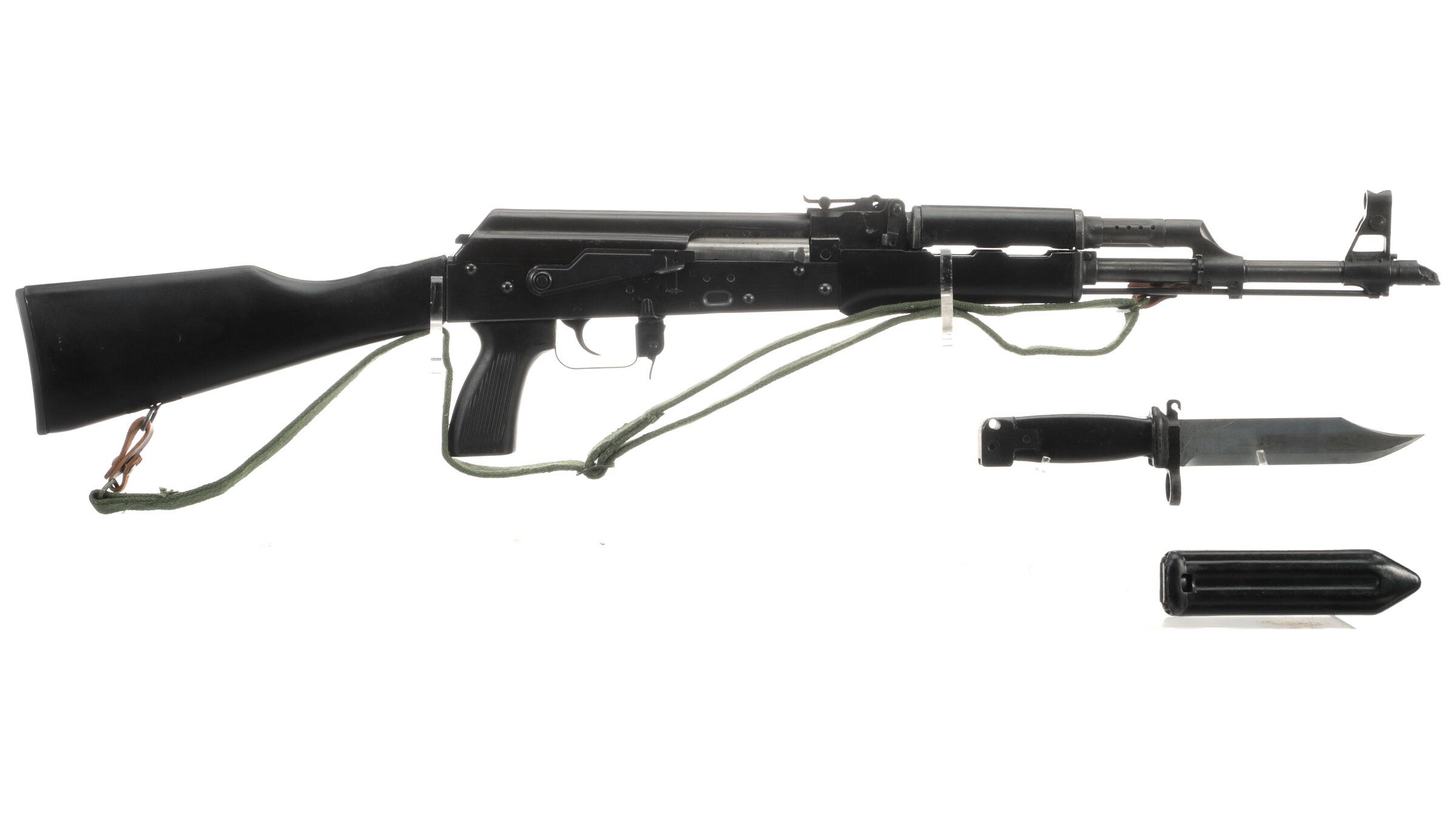 Ling Hua AKS Semi-Automatic Rifle with Bayonet | Rock Island Auction