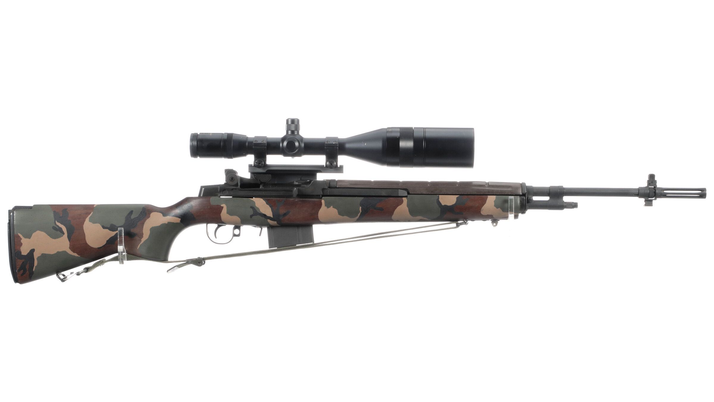 Springfield Armory Inc. M1A Semi-Automatic Rifle with Scope | Rock ...