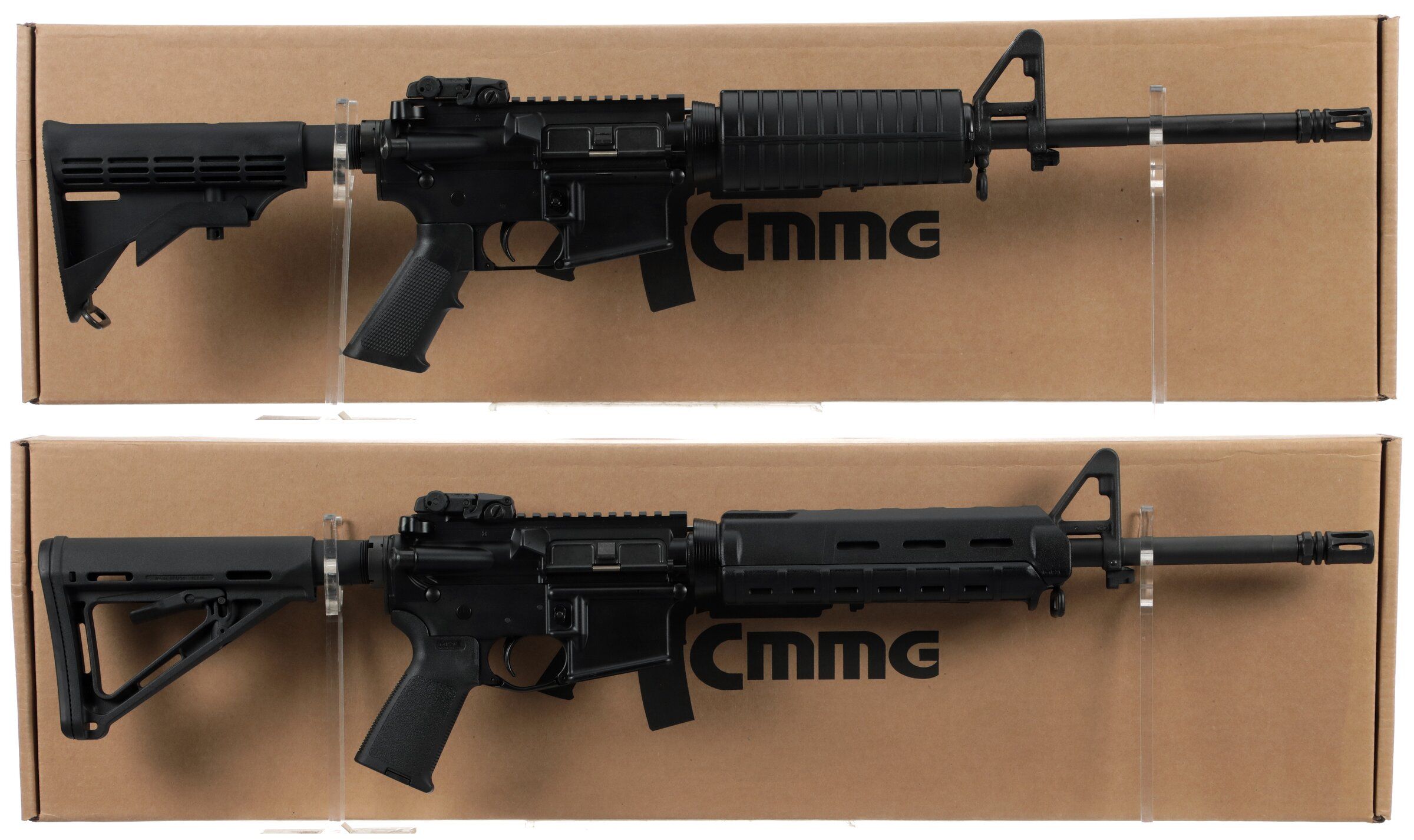 Two CMMG MK 4 Semi-Automatic Rifles with Boxes | Rock Island Auction