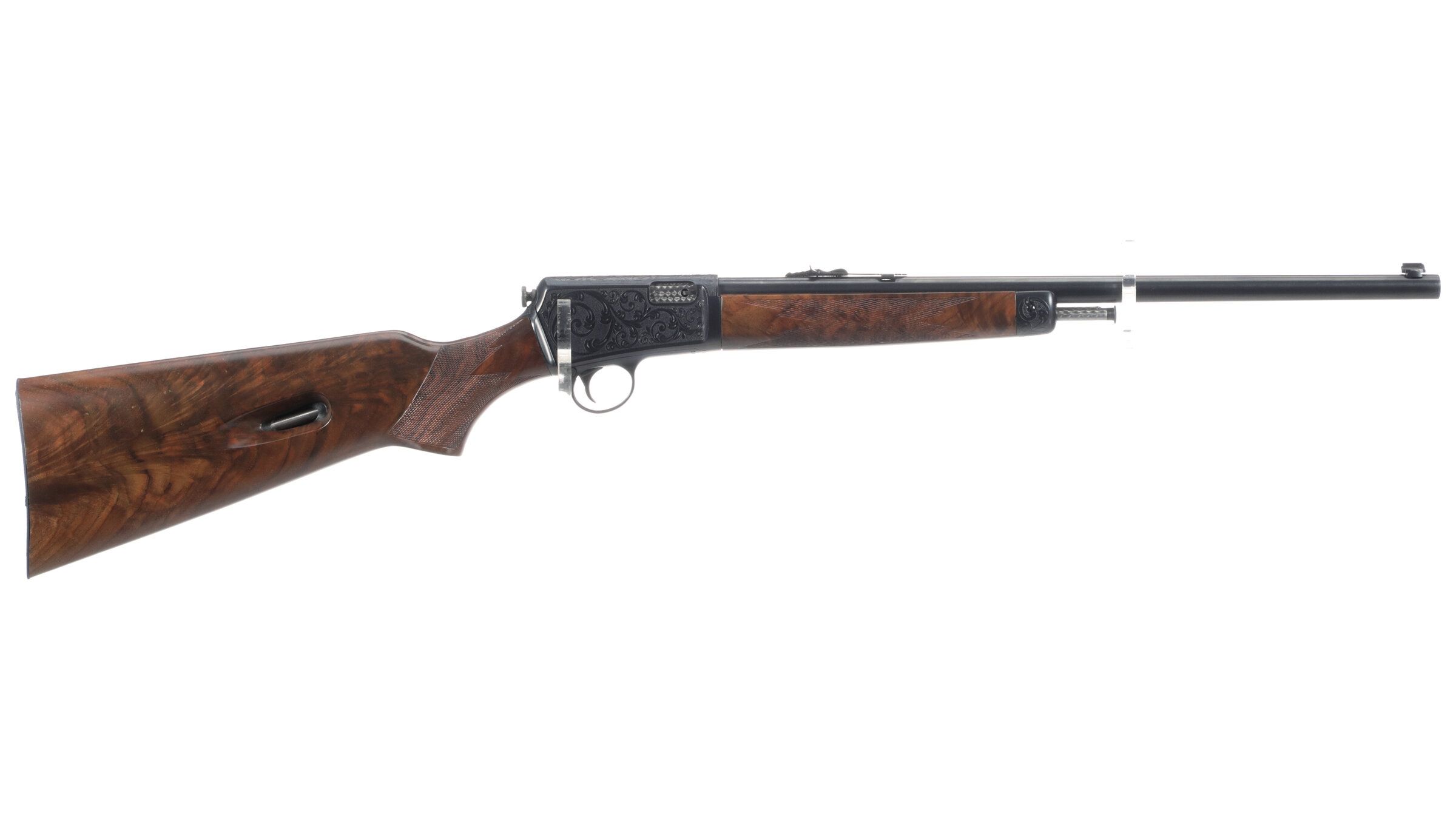 Engraved Winchester Model 63 Semi-Automatic Rifle | Rock Island Auction