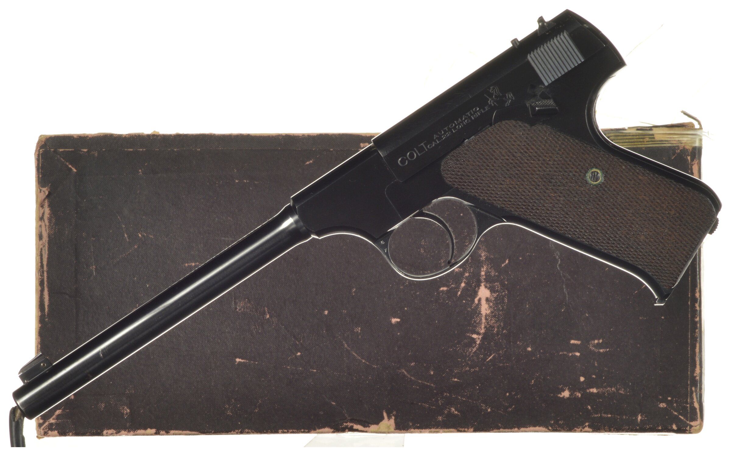 Colt Pre-Woodsman Semi-Automatic Pistol with Box | Rock Island Auction