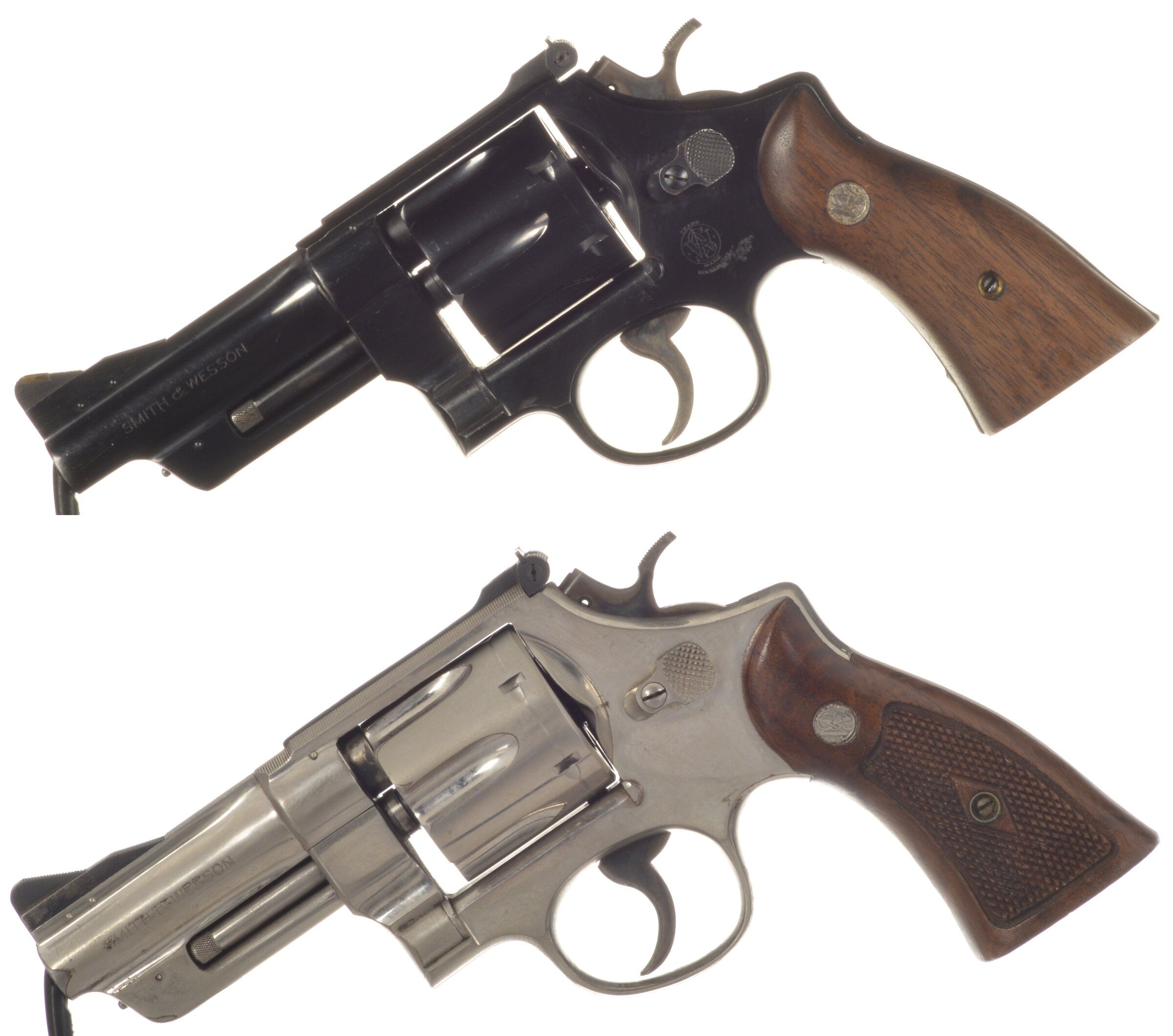 Two Smith & Wesson Double Action Revolvers | Rock Island Auction