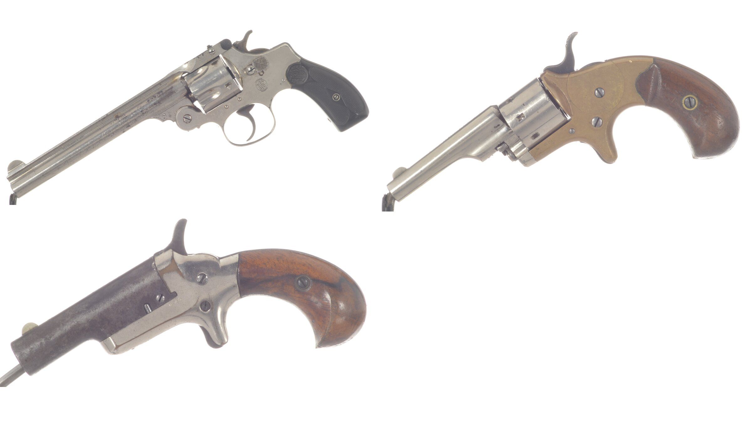 Three American Revolvers | Rock Island Auction