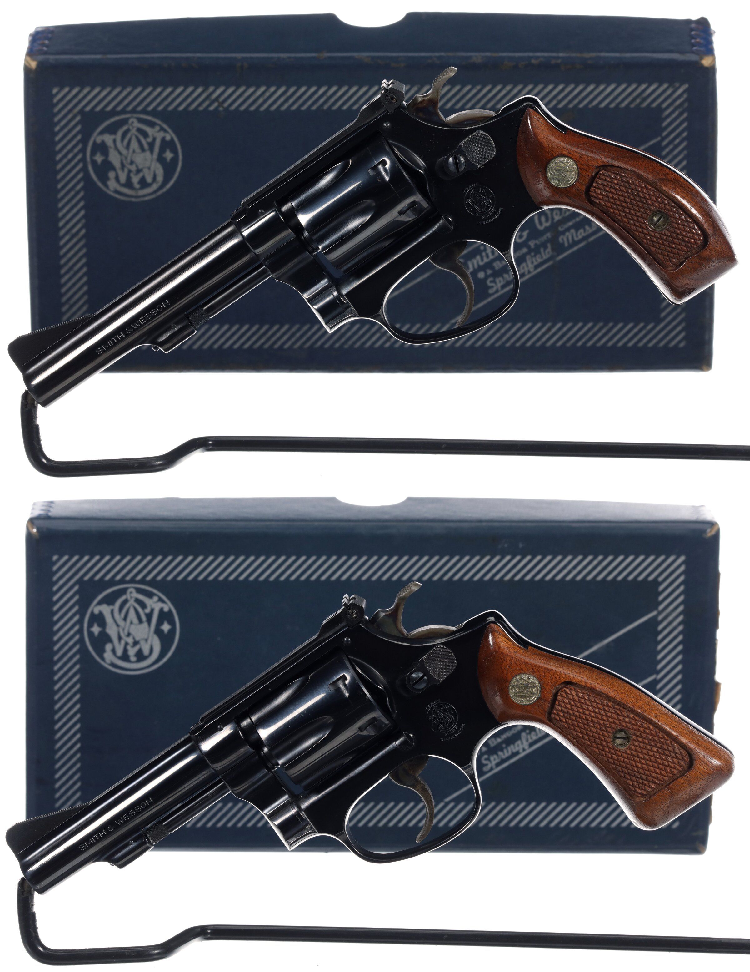 Two Smith & Wesson Double Action Revolvers with Boxes | Rock Island Auction