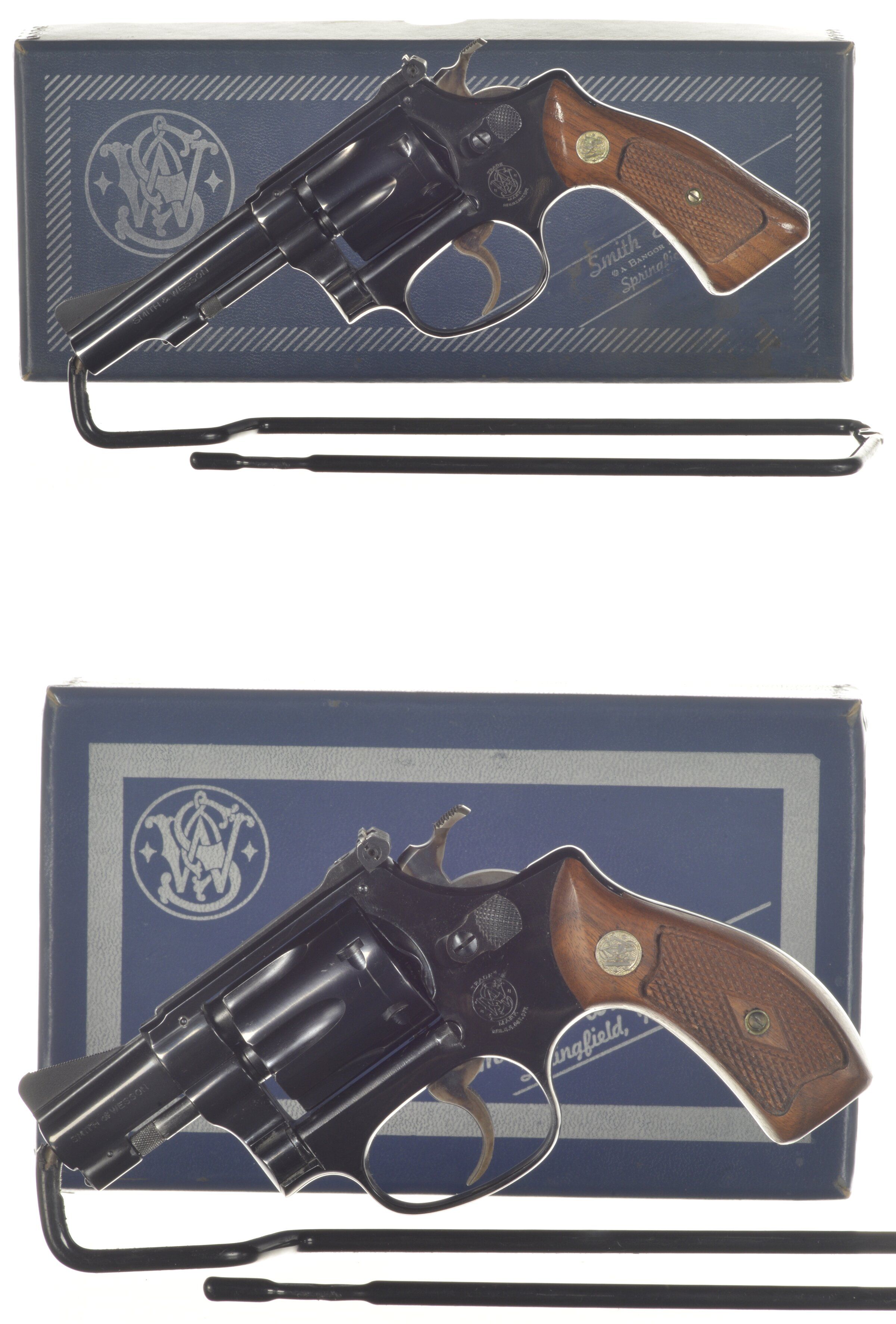 Two Smith & Wesson Double Action Revolvers with Boxes | Rock Island Auction