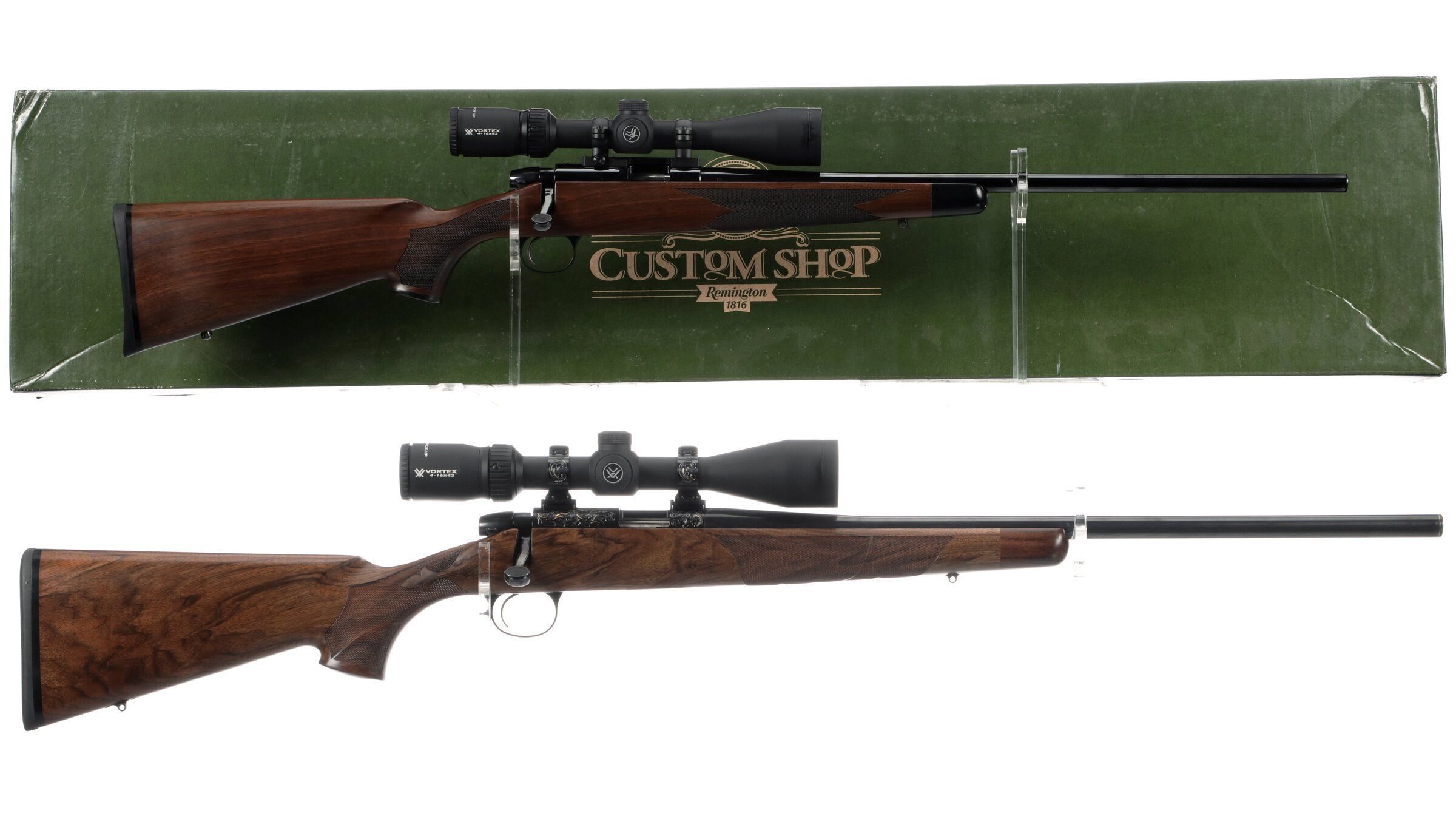 Two Remington Custom Shop Model 547 Sporting Bolt Action Rifles | Rock ...