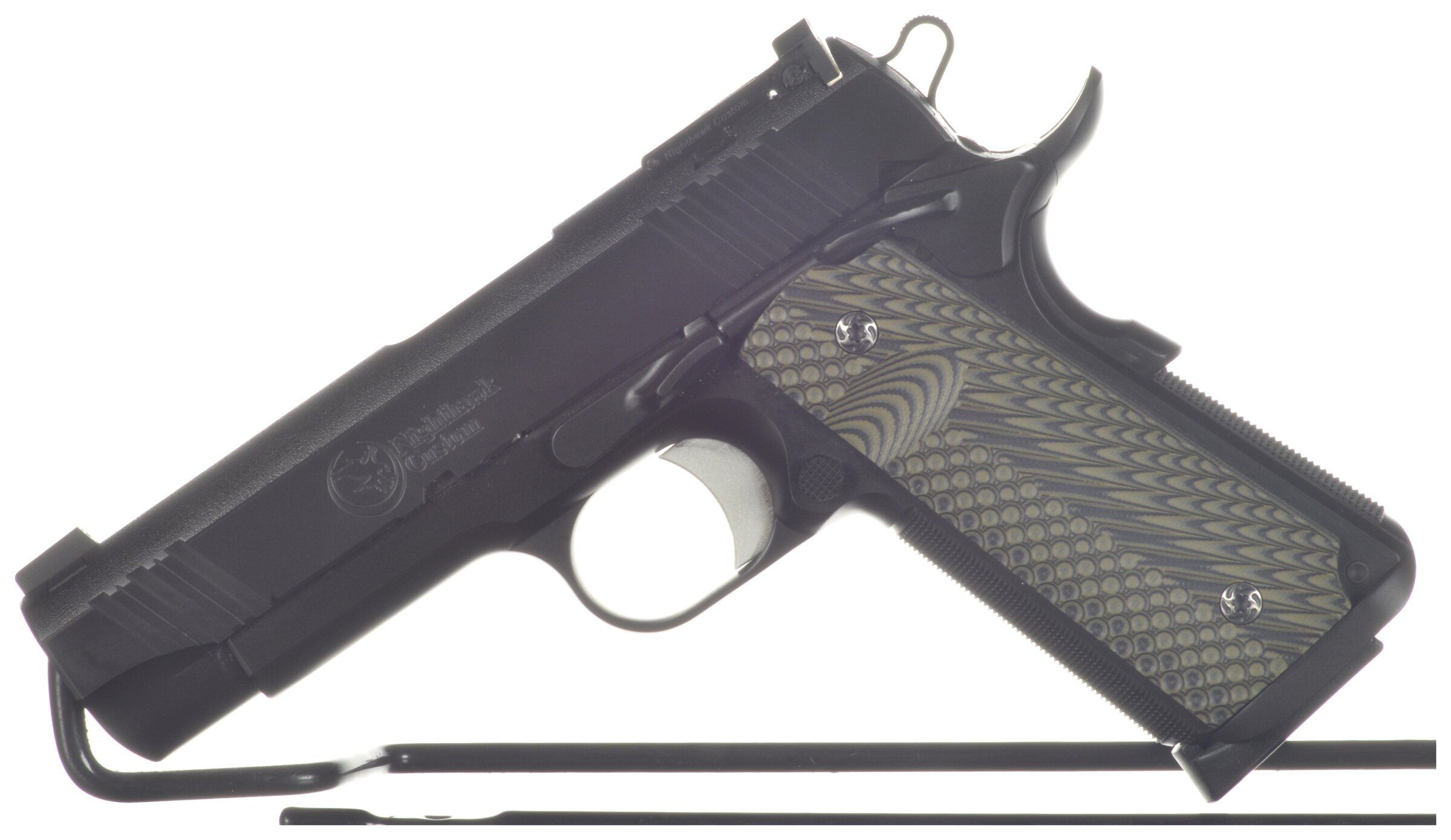 Nighthawk Custom Bob Marvel Commander Semi-Automatic Pistol | Rock ...