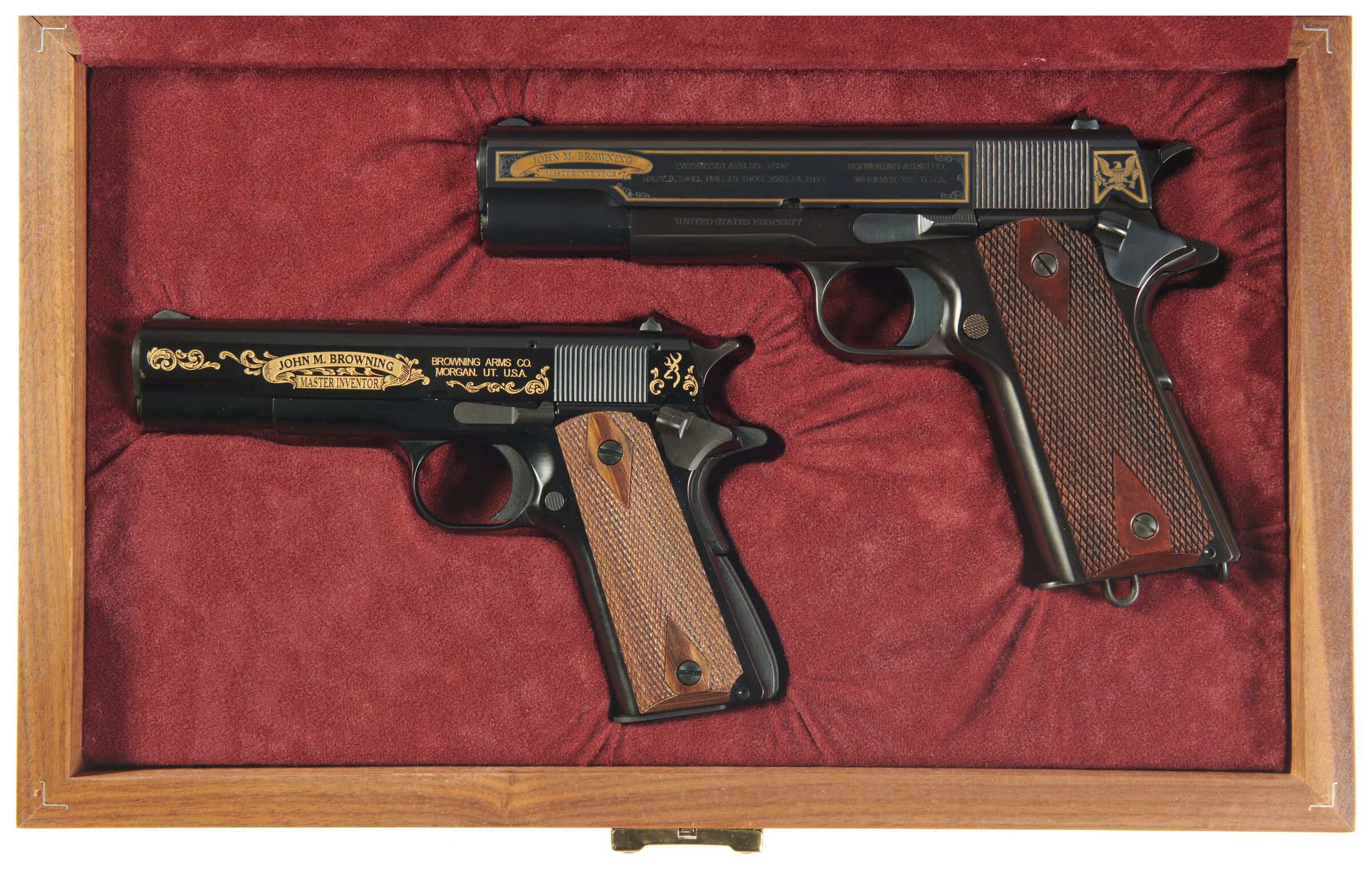 Set of Browning Model 1911 100th Anniversary Pistols | Rock Island Auction