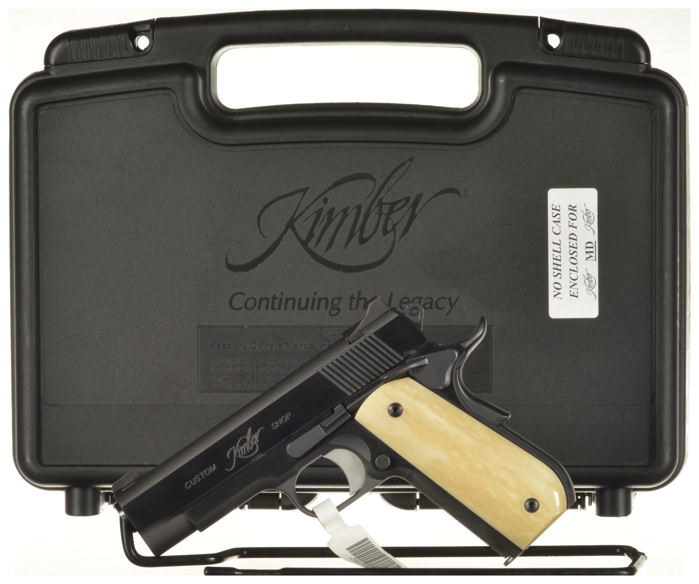 Kimber Custom Shop Classic Carry Pro Pistol with Case | Rock Island Auction