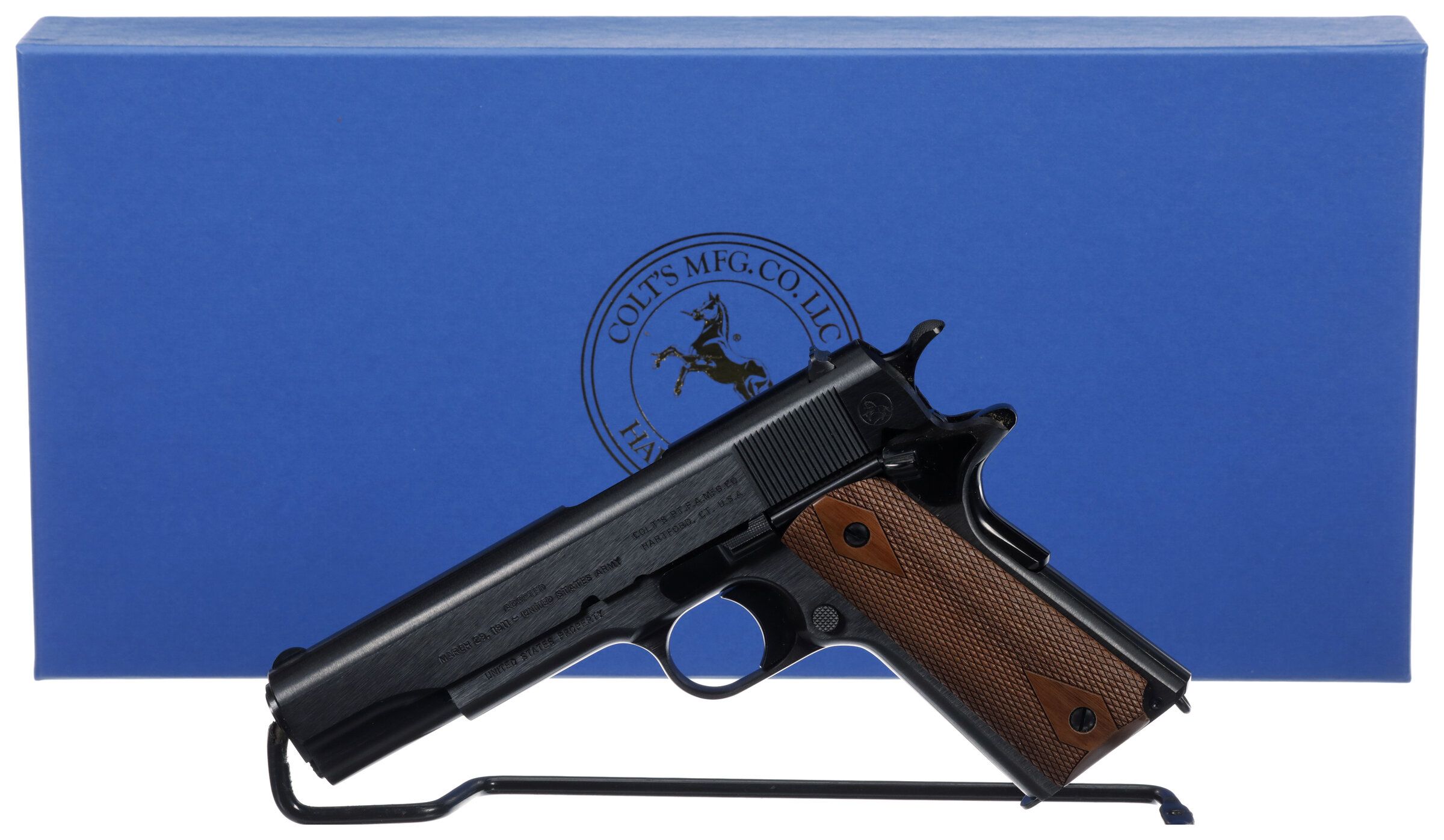 Colt 100th Anniversary Model 1911-2011 Semi-Automatic Pistol | Rock ...