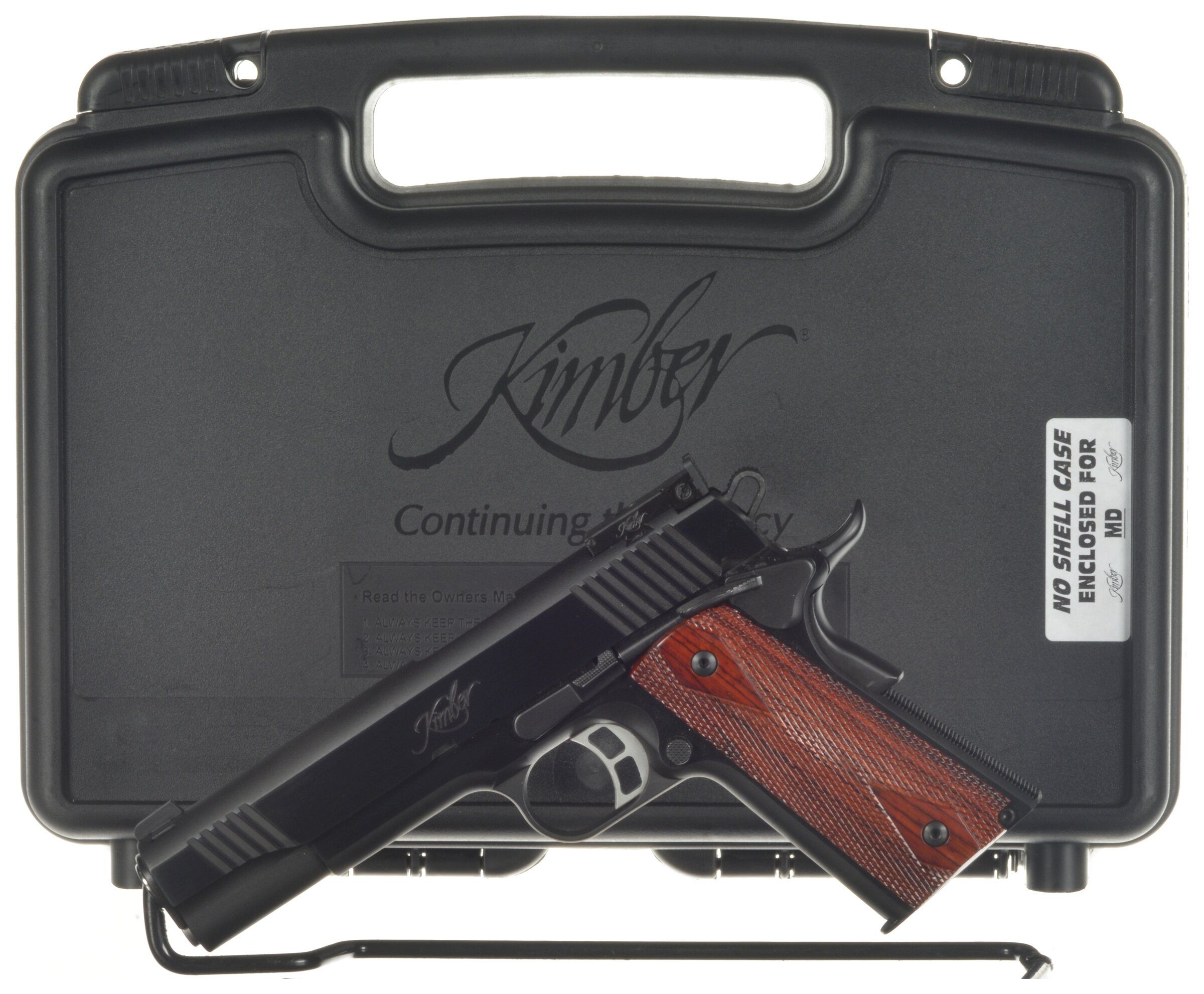 Kimber Gold Match II Semi-Automatic Pistol with Case | Rock Island Auction