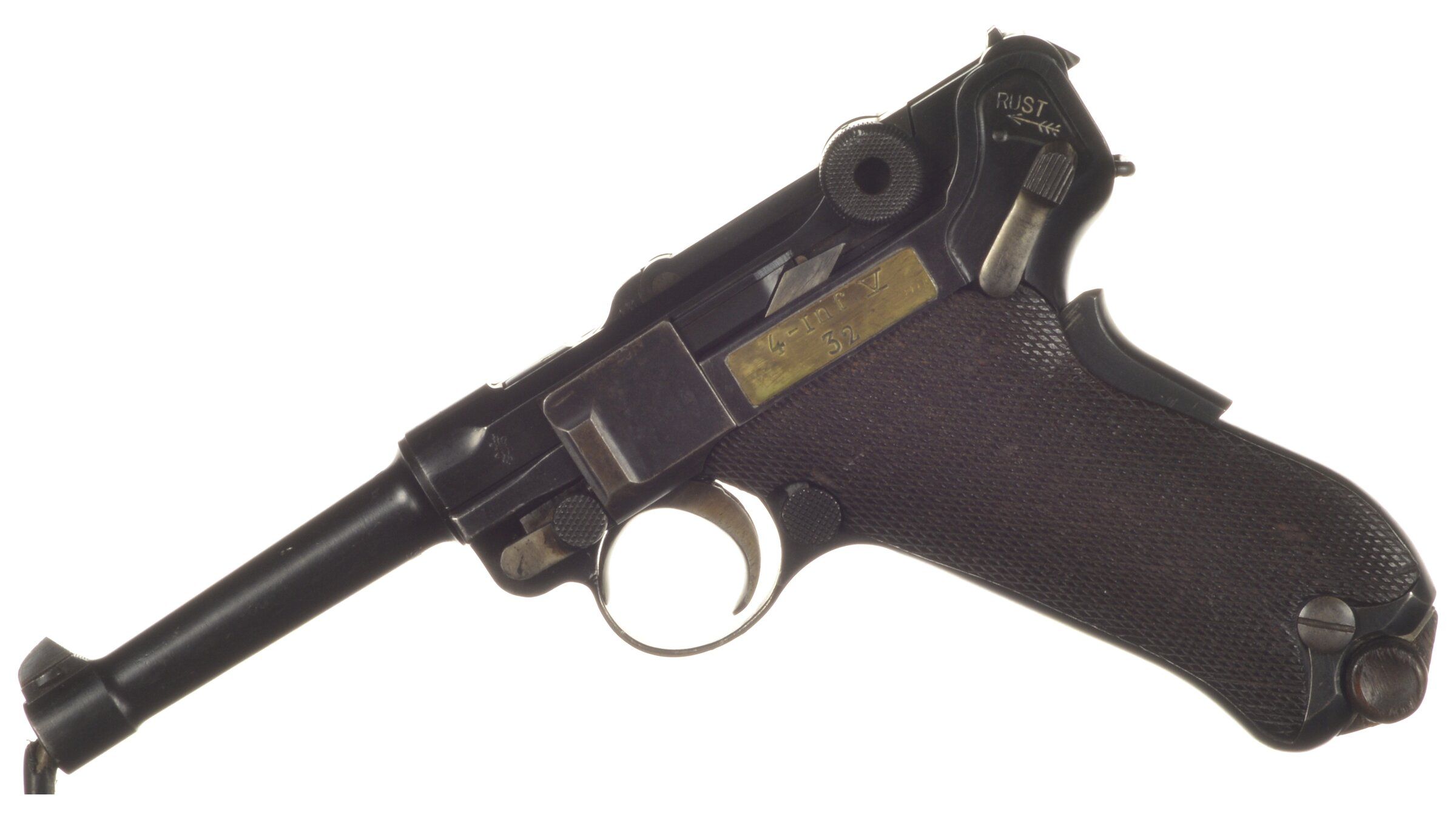 Vickers Dutch Contract Model 1906 Luger Pistol with Holster | Rock ...
