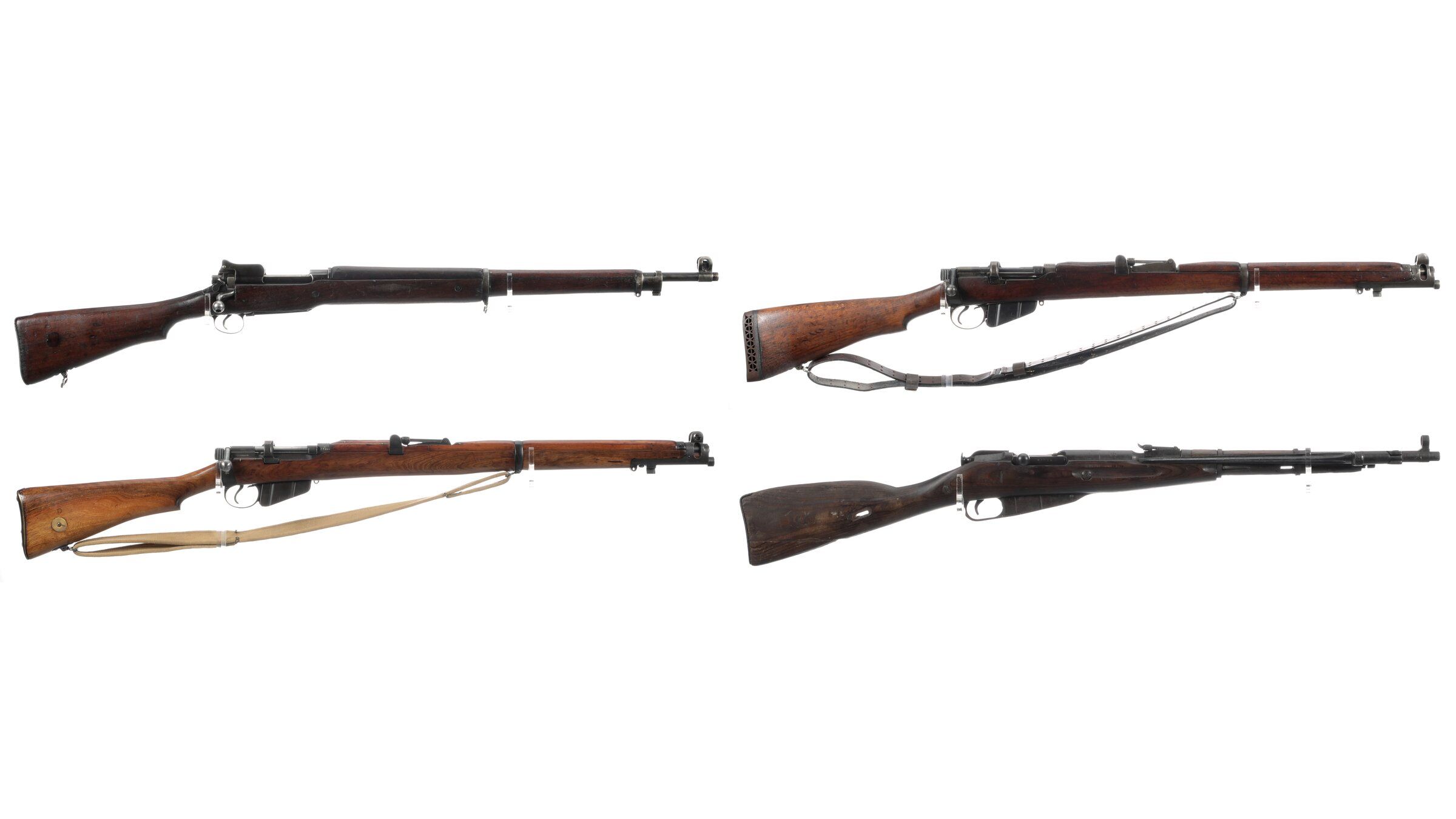 Four Military Pattern Bolt Action Rifles | Rock Island Auction