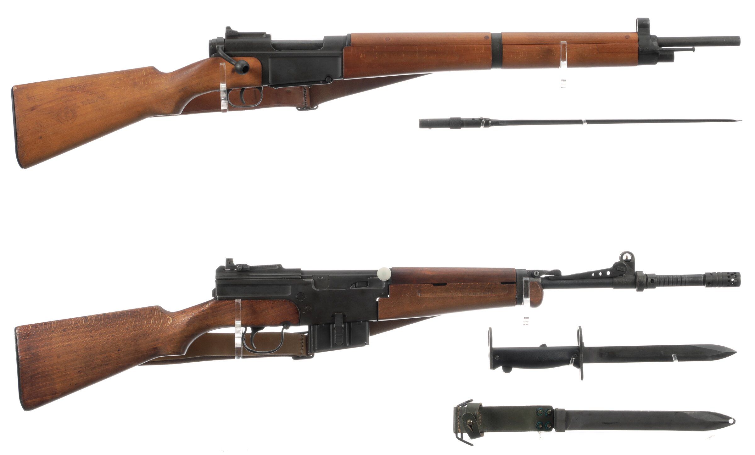 Two French Military Rifles with Bayonets | Rock Island Auction