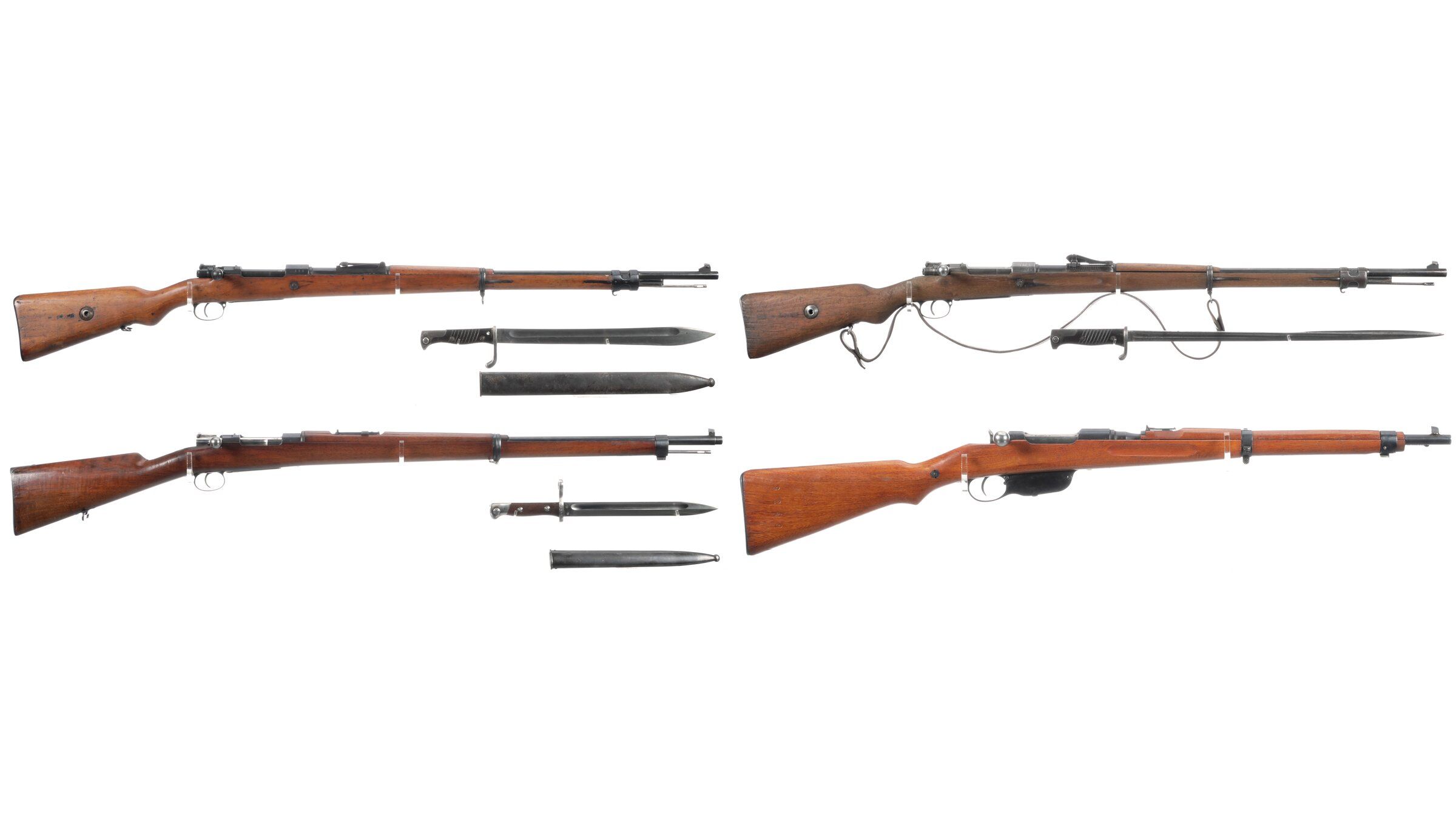 Four Military Pattern Bolt Action Rifles | Rock Island Auction