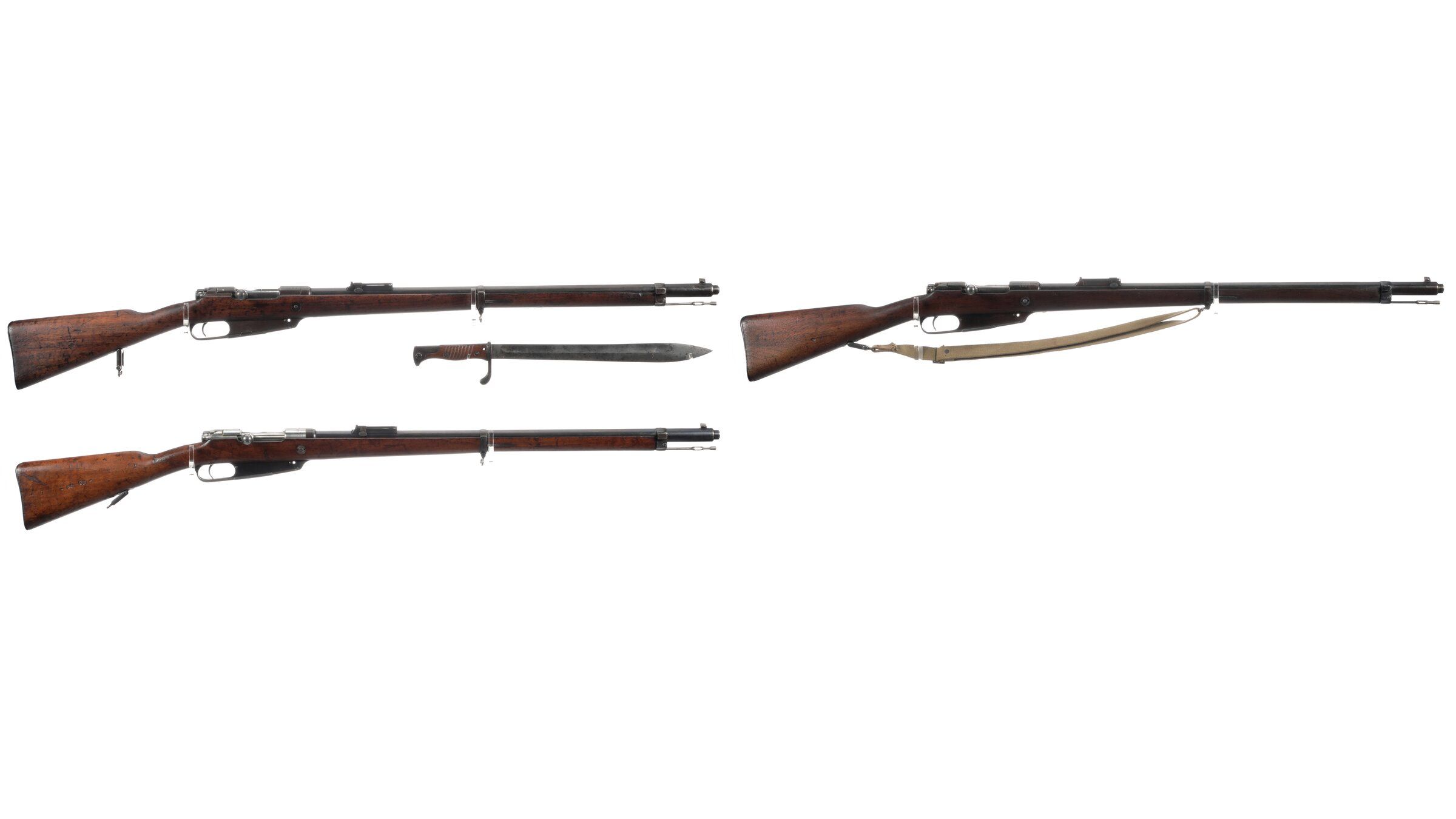 Three Antique Turkish Military GEW. 88/05 Rifles | Rock Island Auction
