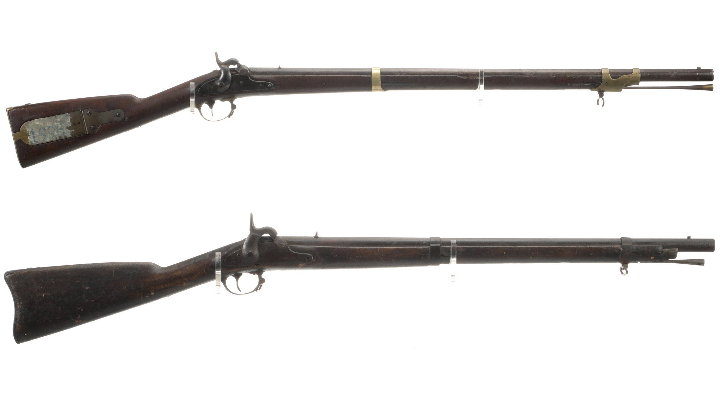 Two Muzzleloading Percussion Rifles | Rock Island Auction